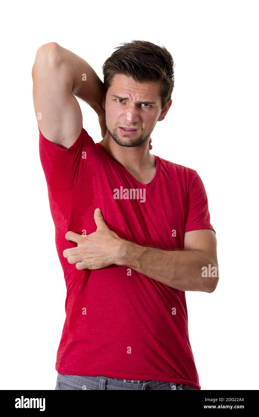 Homme qui transpire aisselle Banque de photographies et d’images à ...