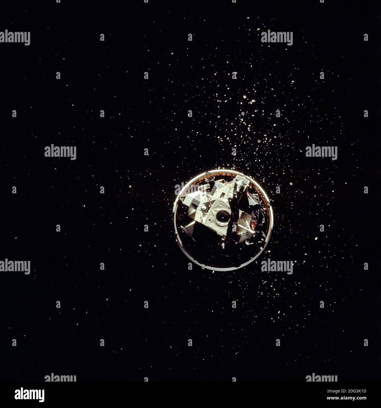 Entre la Terre et la Lune - (FICHIER) - cette vue est du module Lunar ...