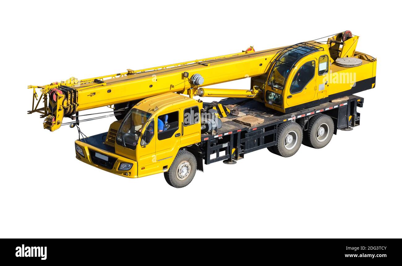 Camion grue Banque de photographies et d’images à haute résolution - Alamy