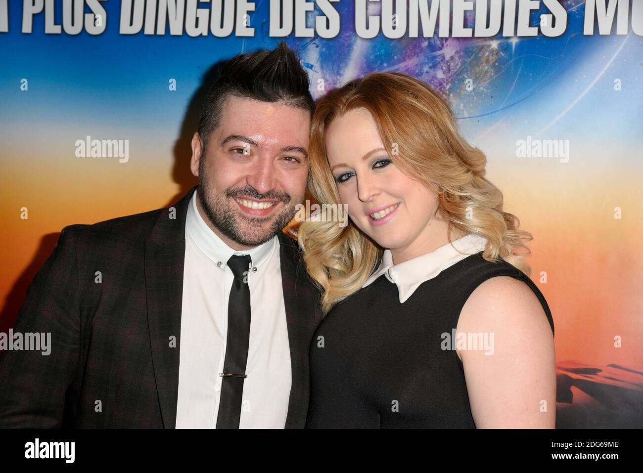 Chris marques et Jaclyn Spencer cors de la générale de la comédie ...