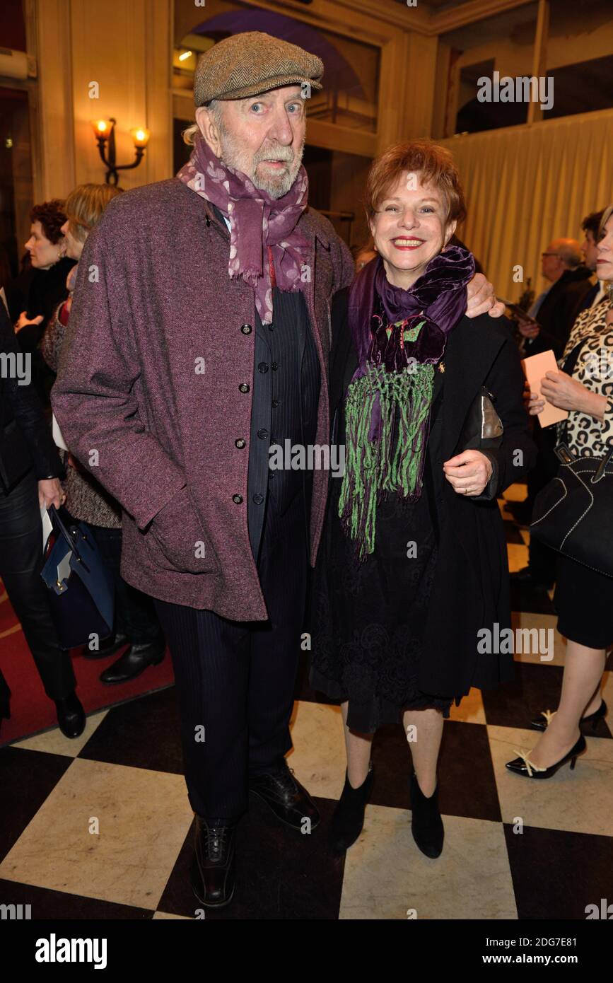 Agathe Natanson et Jean-Pierre Marielle assistent au Gala d'enfance ...