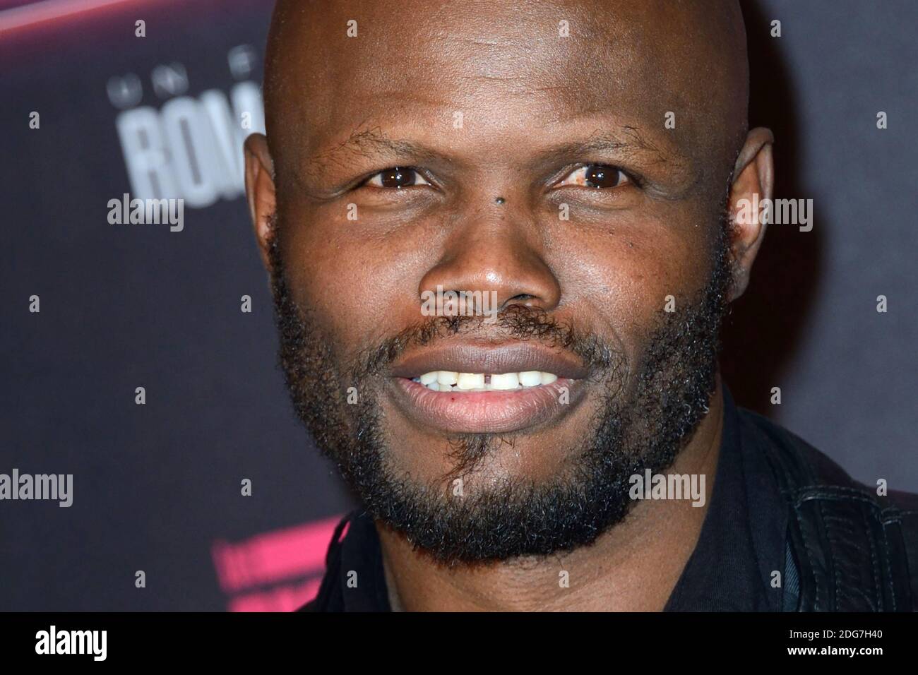 Hubert Kounde assistent à la première du film Gangsterdam au Cinéma le ...