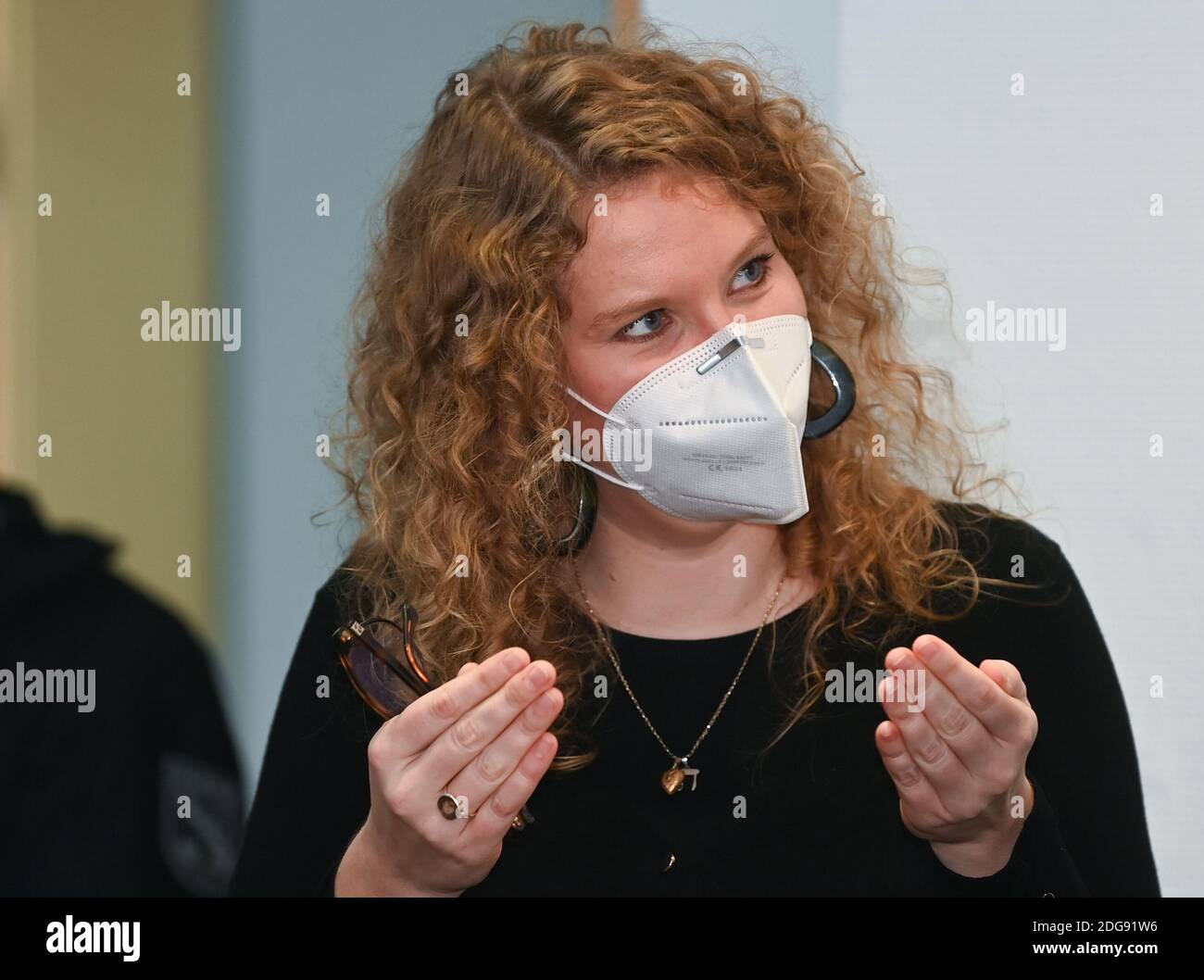 Magdebourg, Allemagne. 08 décembre 2020. Christina Feist, qui était ...