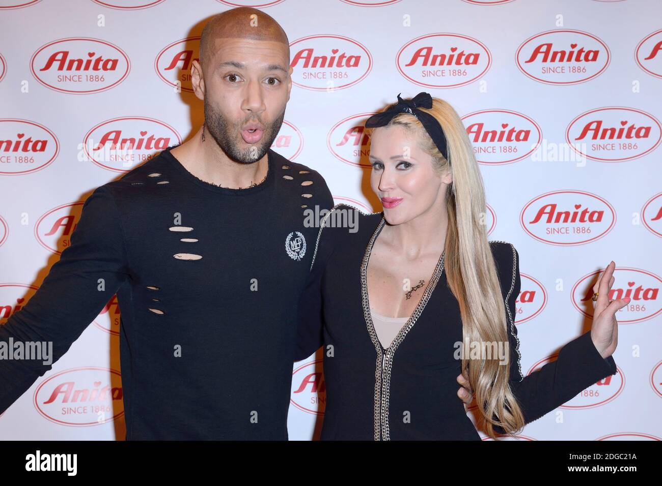 Exclusif. Xavier Delarue et sa femme Tatiana Laurens-Delarue assistent ...