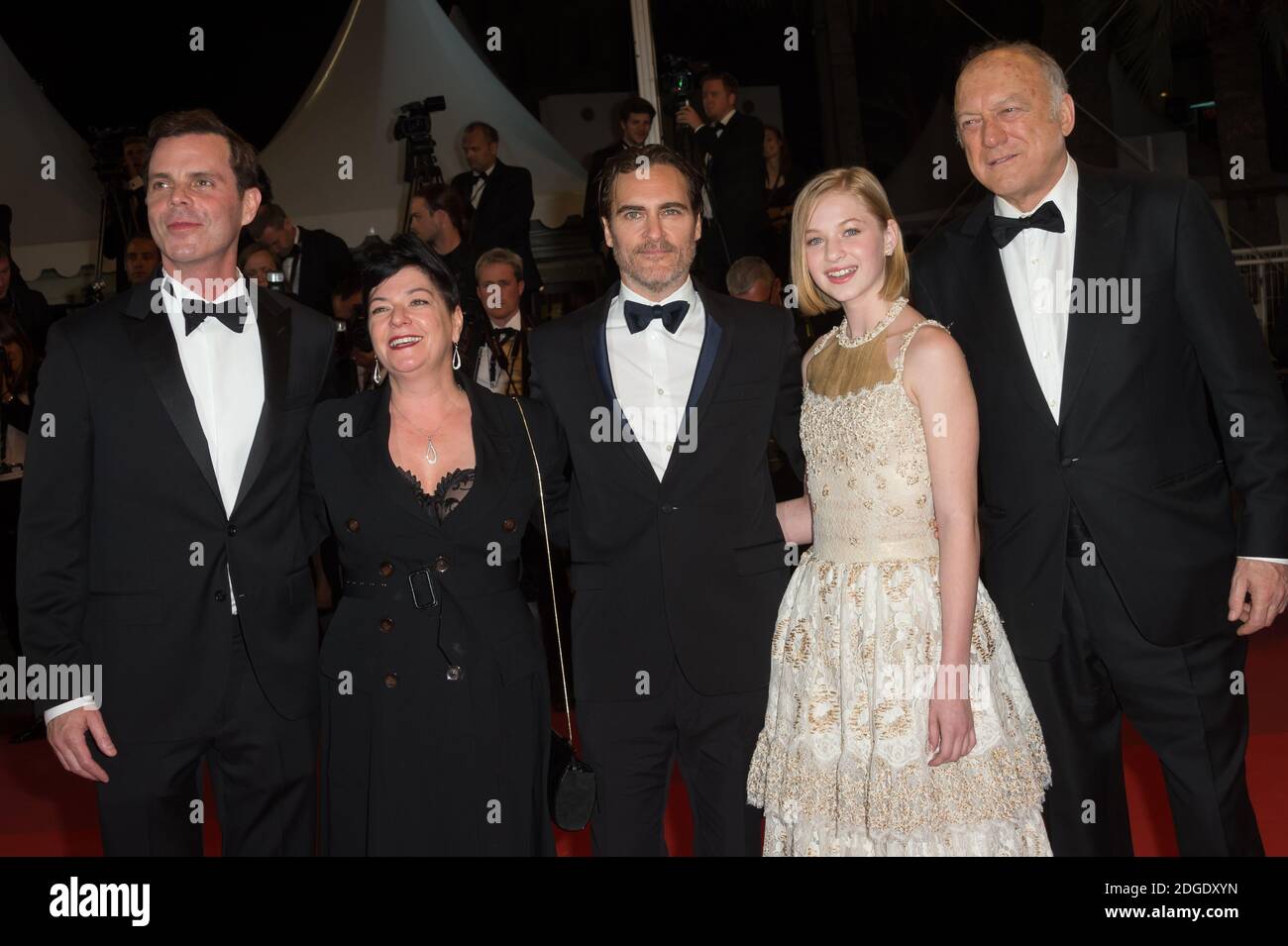 Alex Manette, Ekaterina Samsonov, le réalisateur Lynne Ramsay, Joaquin ...