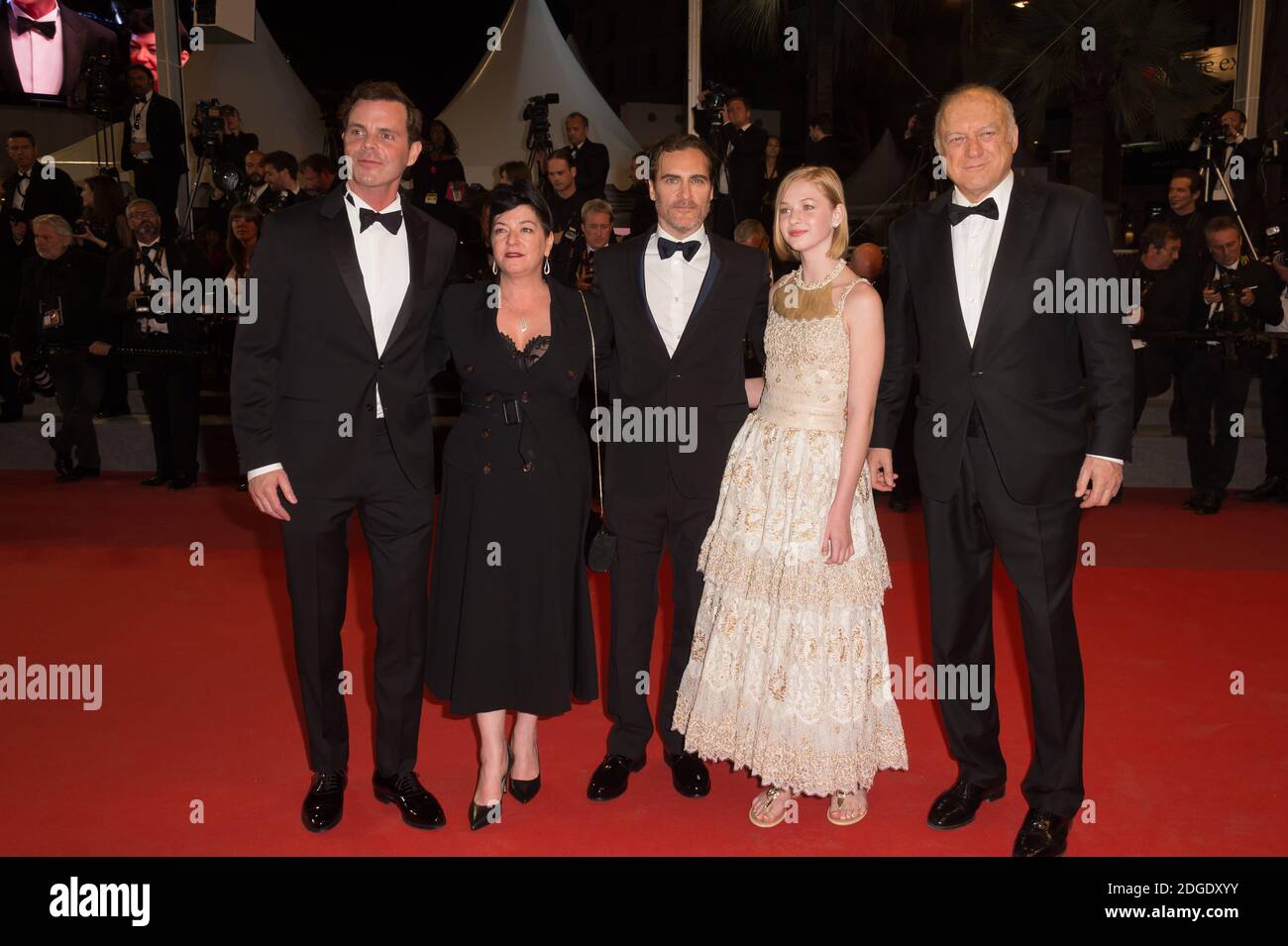 Alex Manette, Ekaterina Samsonov, le réalisateur Lynne Ramsay, Joaquin ...