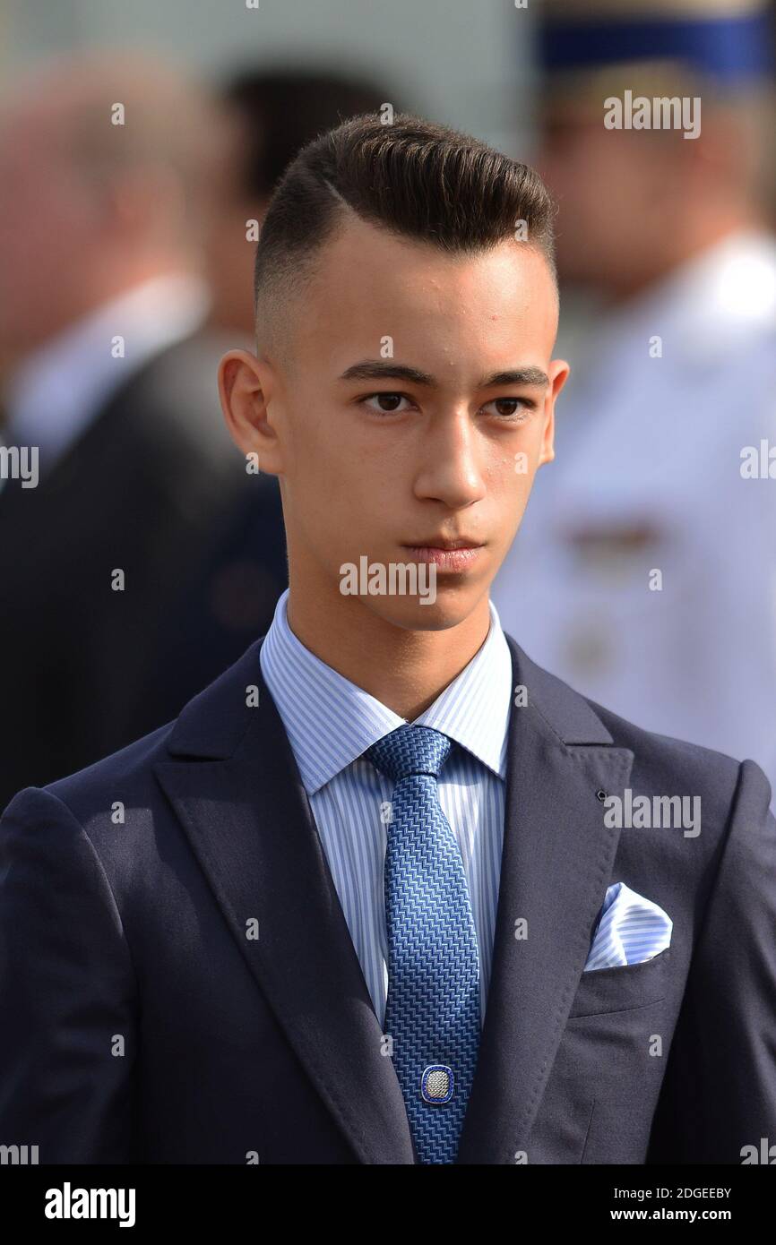 Moulay Hassan, prince héritier du Maroc et Mohammed VI du Maroc ...