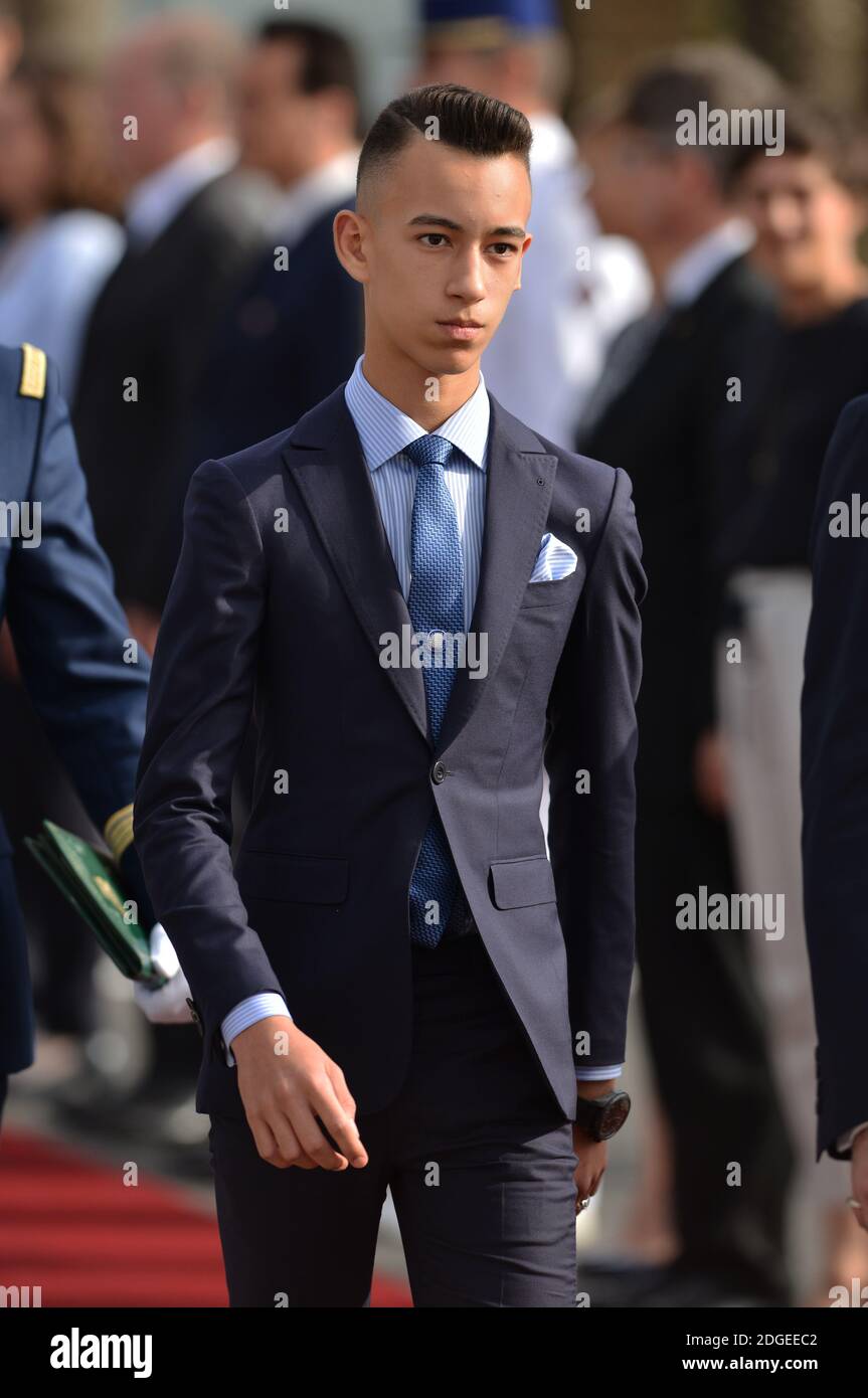Moulay Hassan, prince héritier du Maroc et Mohammed VI du Maroc ...