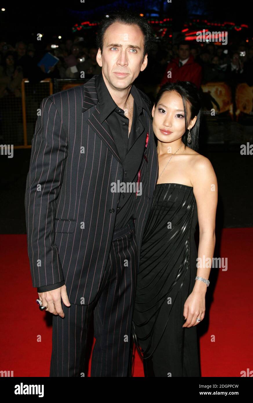 Nicolas cage and alice kim cage Banque de photographies et d’images à ...