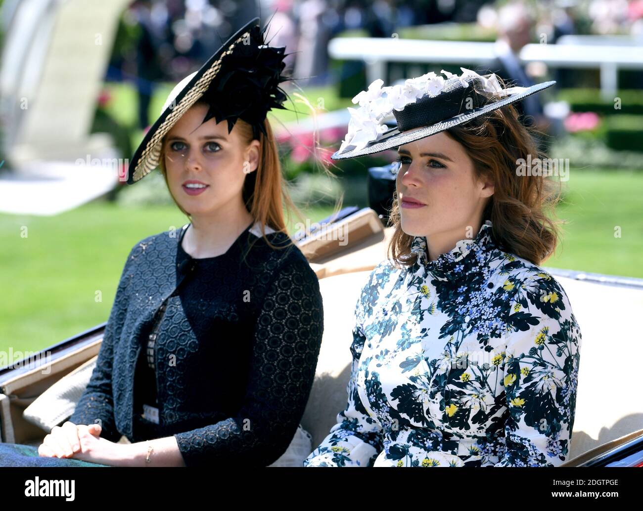 Princess beatrice of york and princess eugenie of york Banque de ...