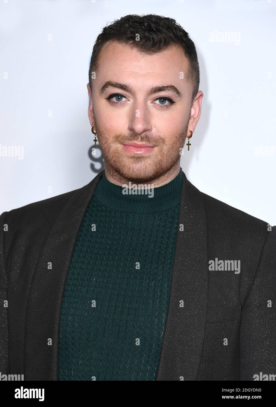 Sam Smith pendant la séance de presse le deuxième jour du Jingle Bell ...
