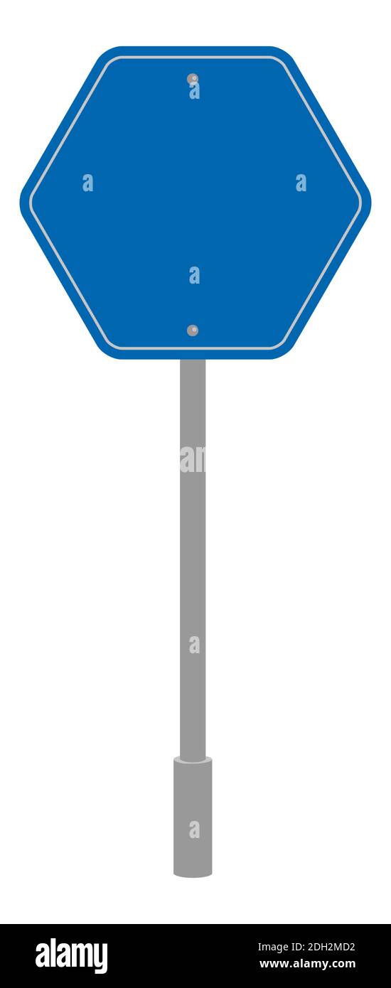 Panneau de route jaune de forme géométrique, triangle de circulation ...