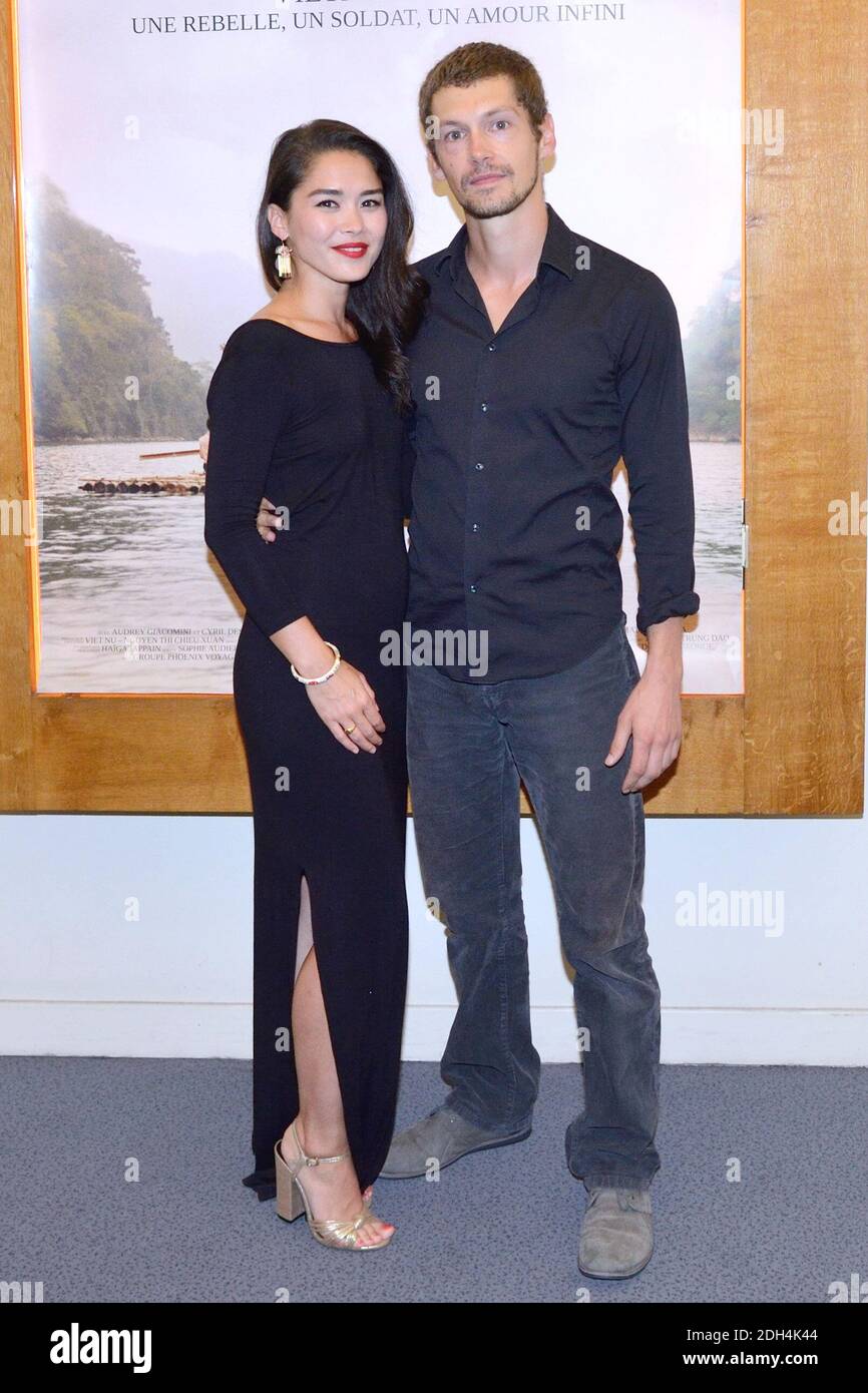 Audrey Giacomini et Cyril Descours assistent à la première du film ciel ...