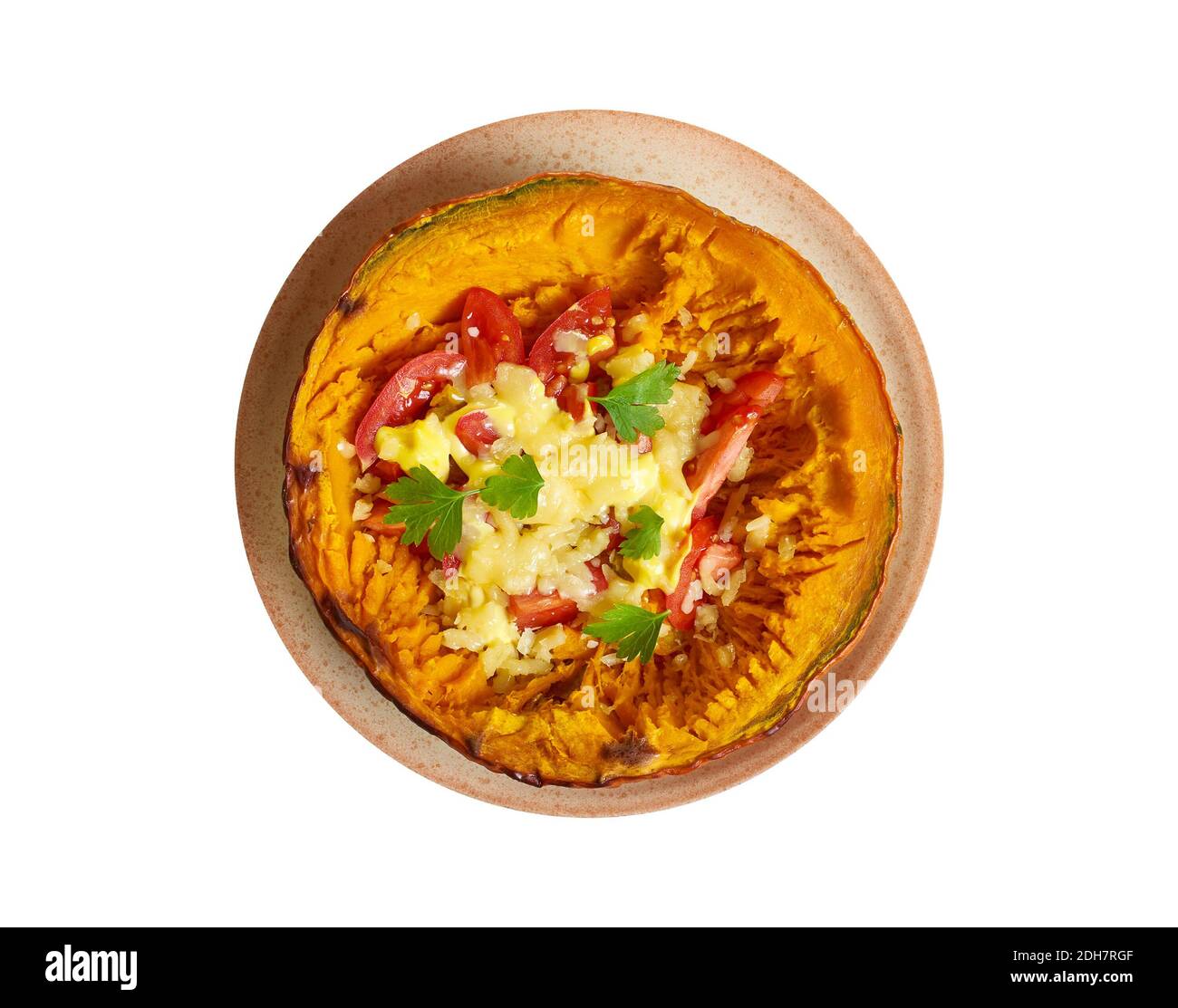 Courge spaghetti cuite Banque d'images détourées - Alamy