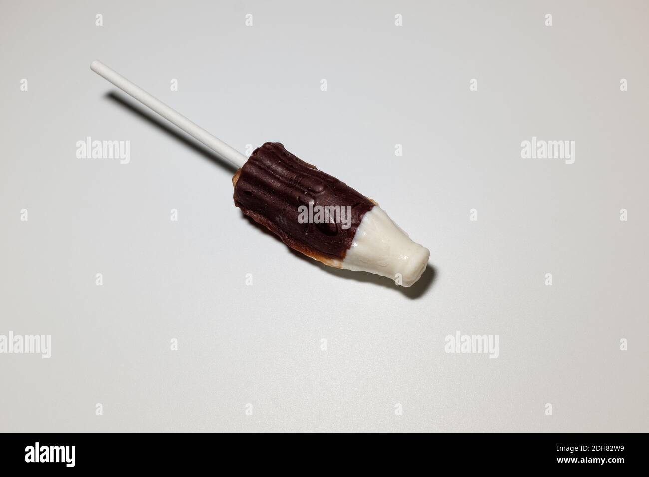 Sucettes au cola en forme de bouteille de coke Photo Stock - Alamy