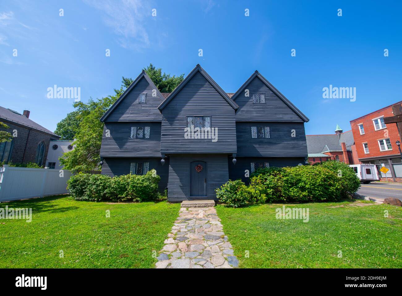 Jonathan Corwin House est connu sous le nom de Witch House au 310 Essex ...