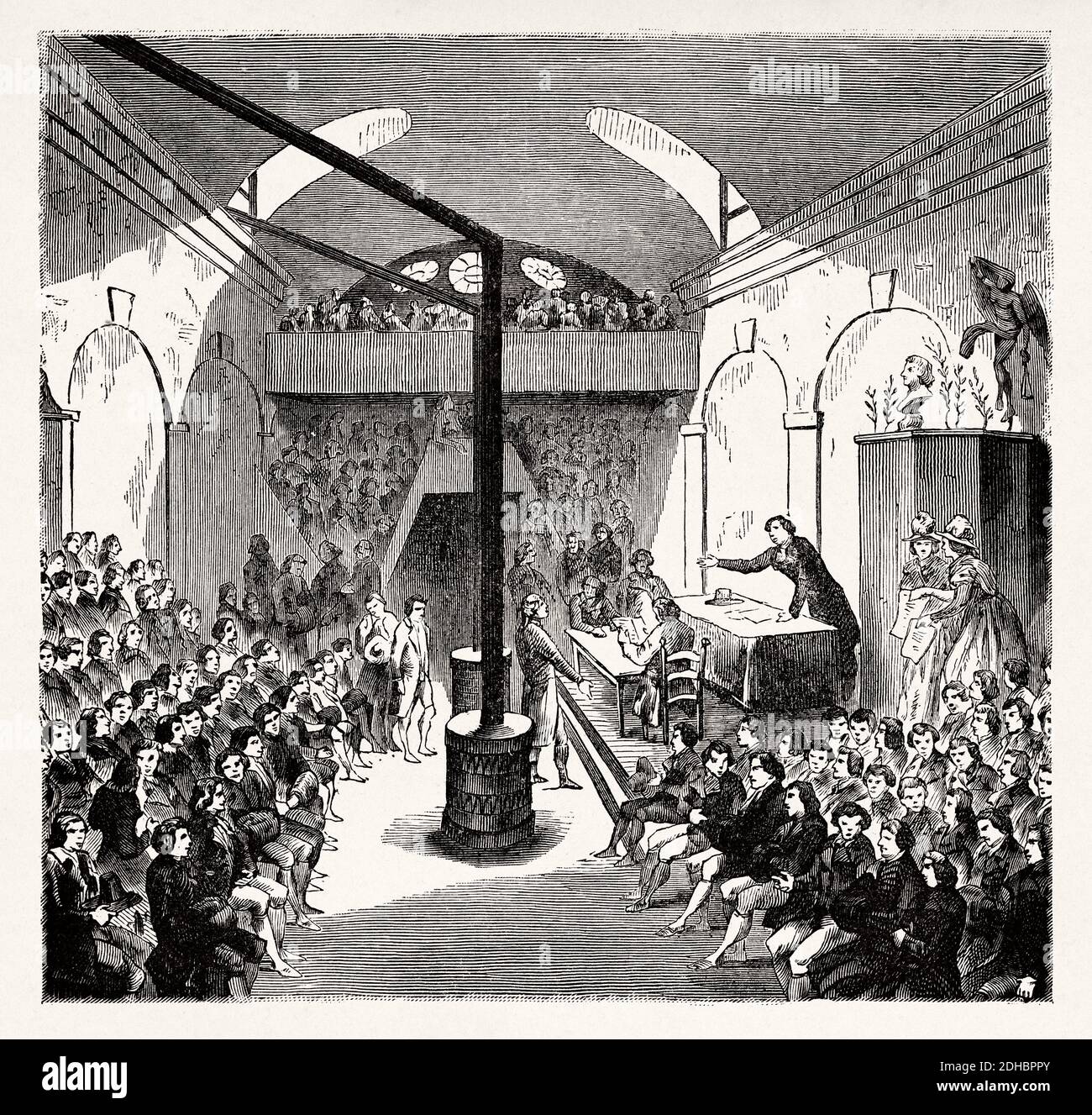 Assembly of the jacobin club Banque de photographies et d’images à ...