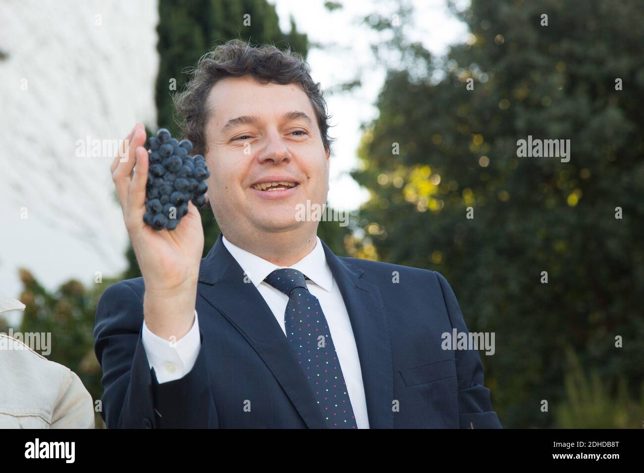 Eric Lejoinder Maire du quartier 18 de Paris au 'Ban des Vendanges' qui ...