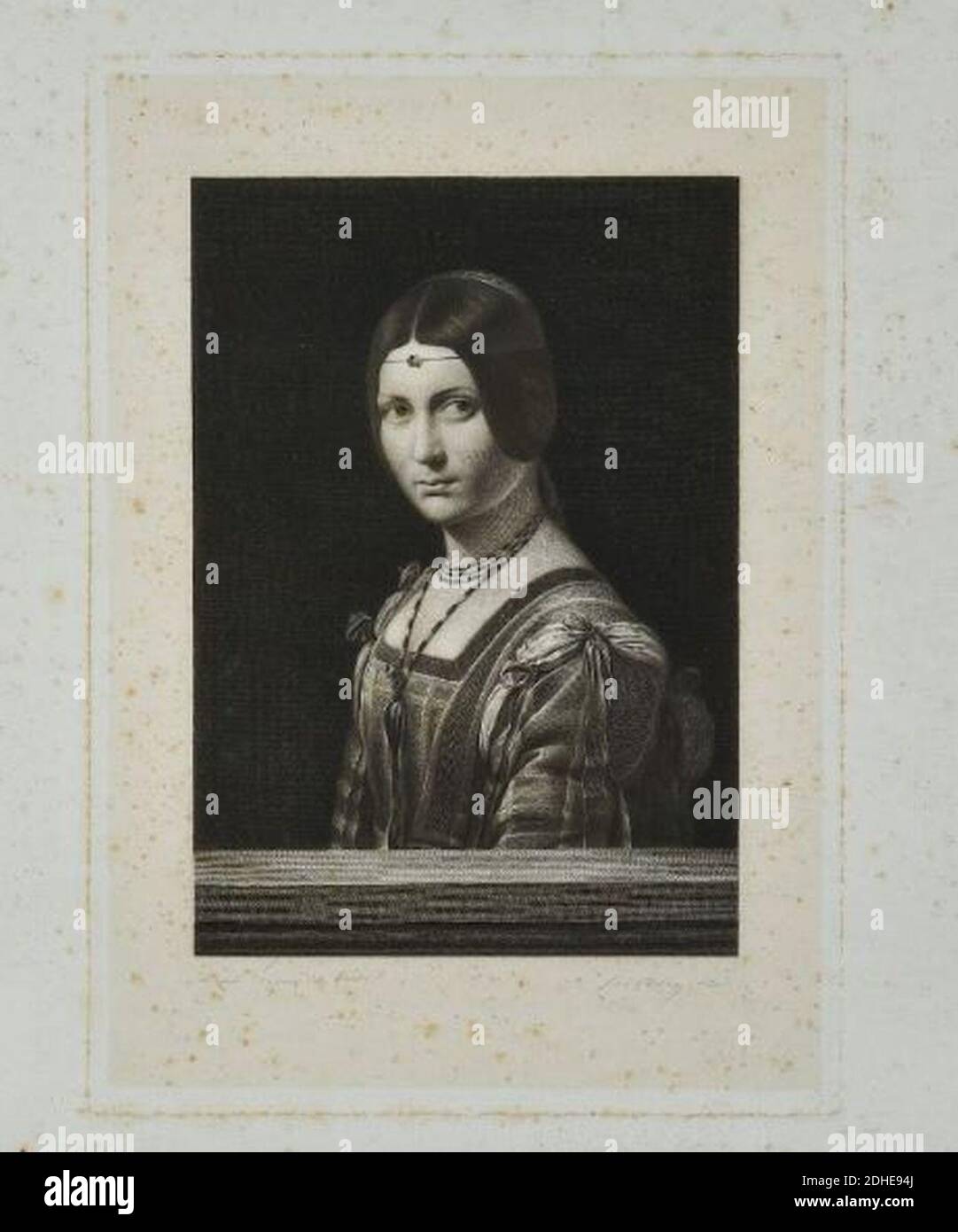 La belle ferroniere Banque de photographies et d’images à haute ...