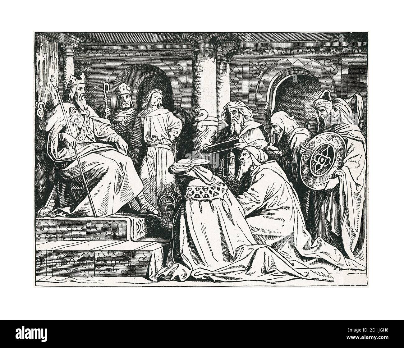 Caliph harun al rashid Banque d'images détourées - Alamy