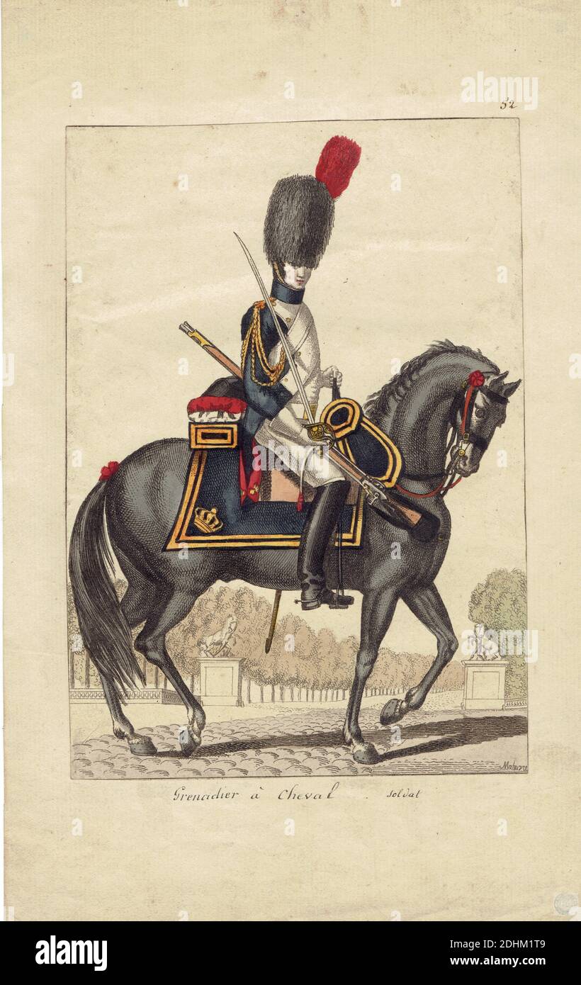 grenadier à cheval de la Garde Impériale Photo Stock - Alamy