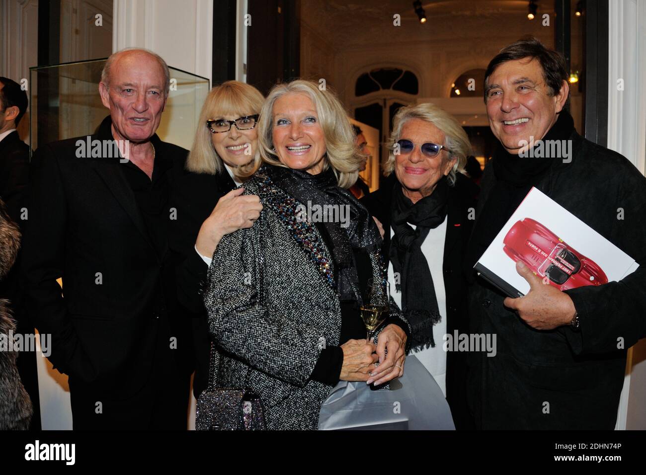 Veronique de Villele, Jean-Pierre Foucault et sa femme, Pascal Desprez ...