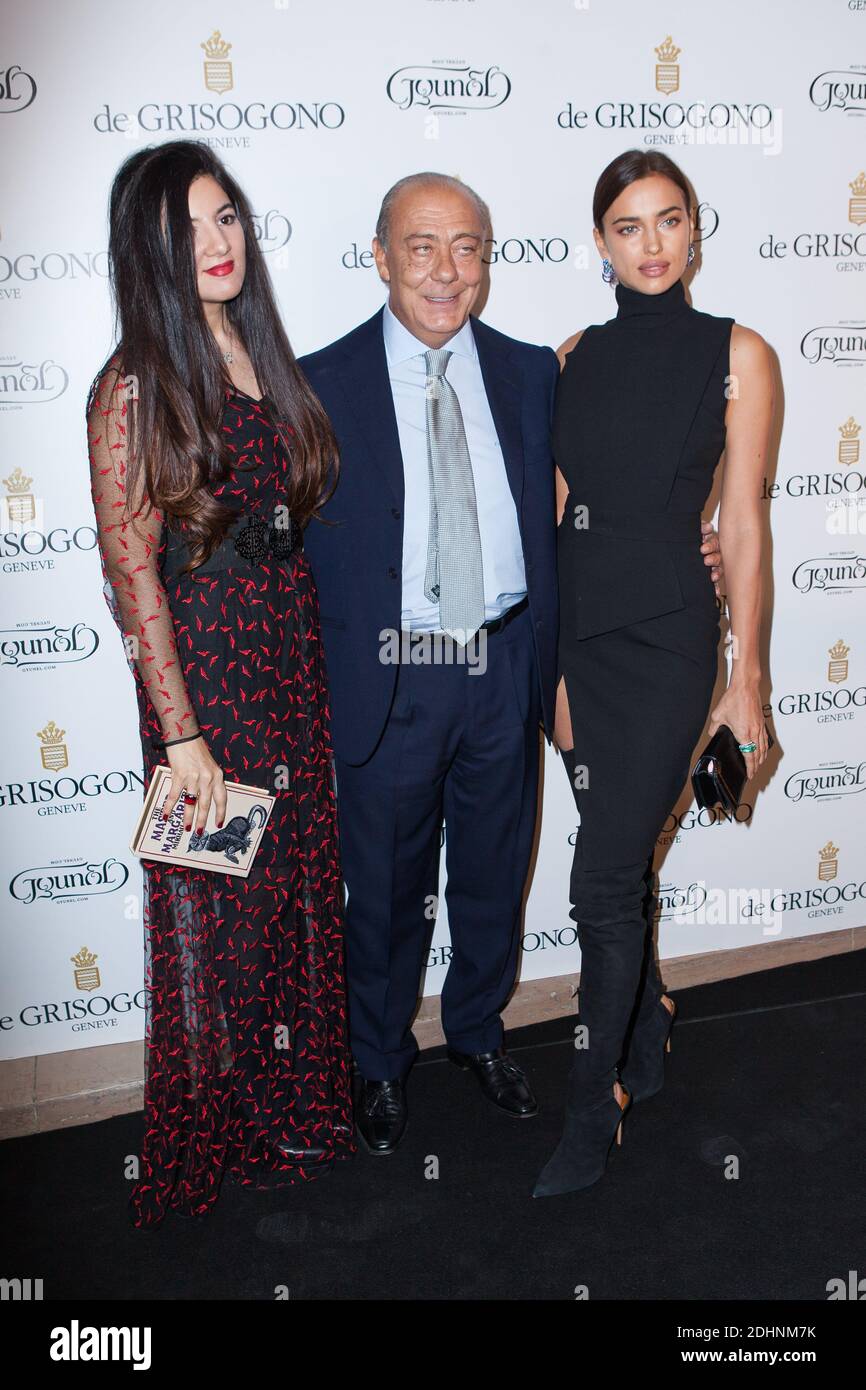 Gyunel Rustamova, Fawaz Gruosi et Irina Shayk assistent à la fête du ...