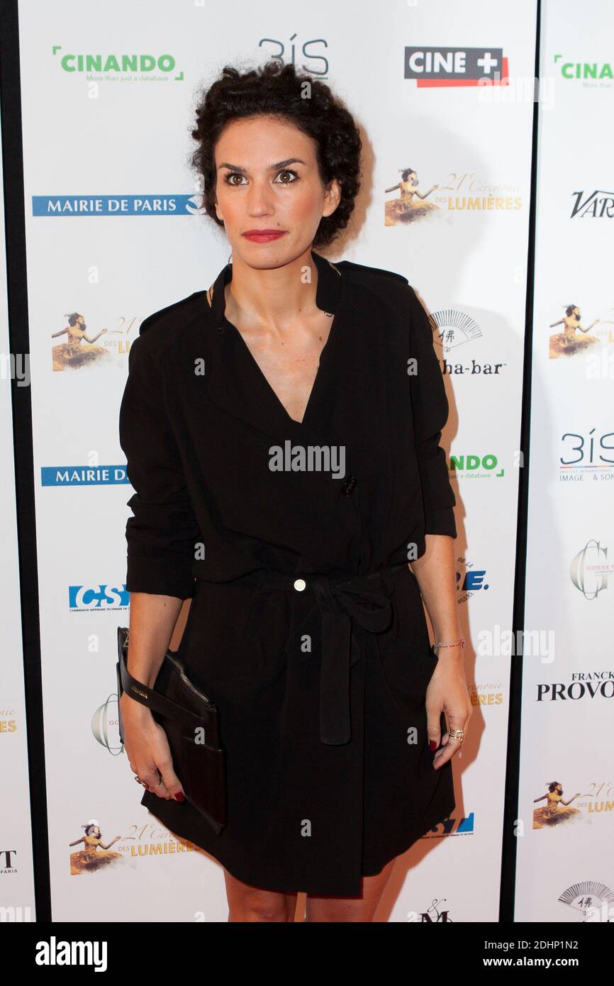 Barbara Cabrita assistant à la 21ème cérémonie des Lumières de la ...
