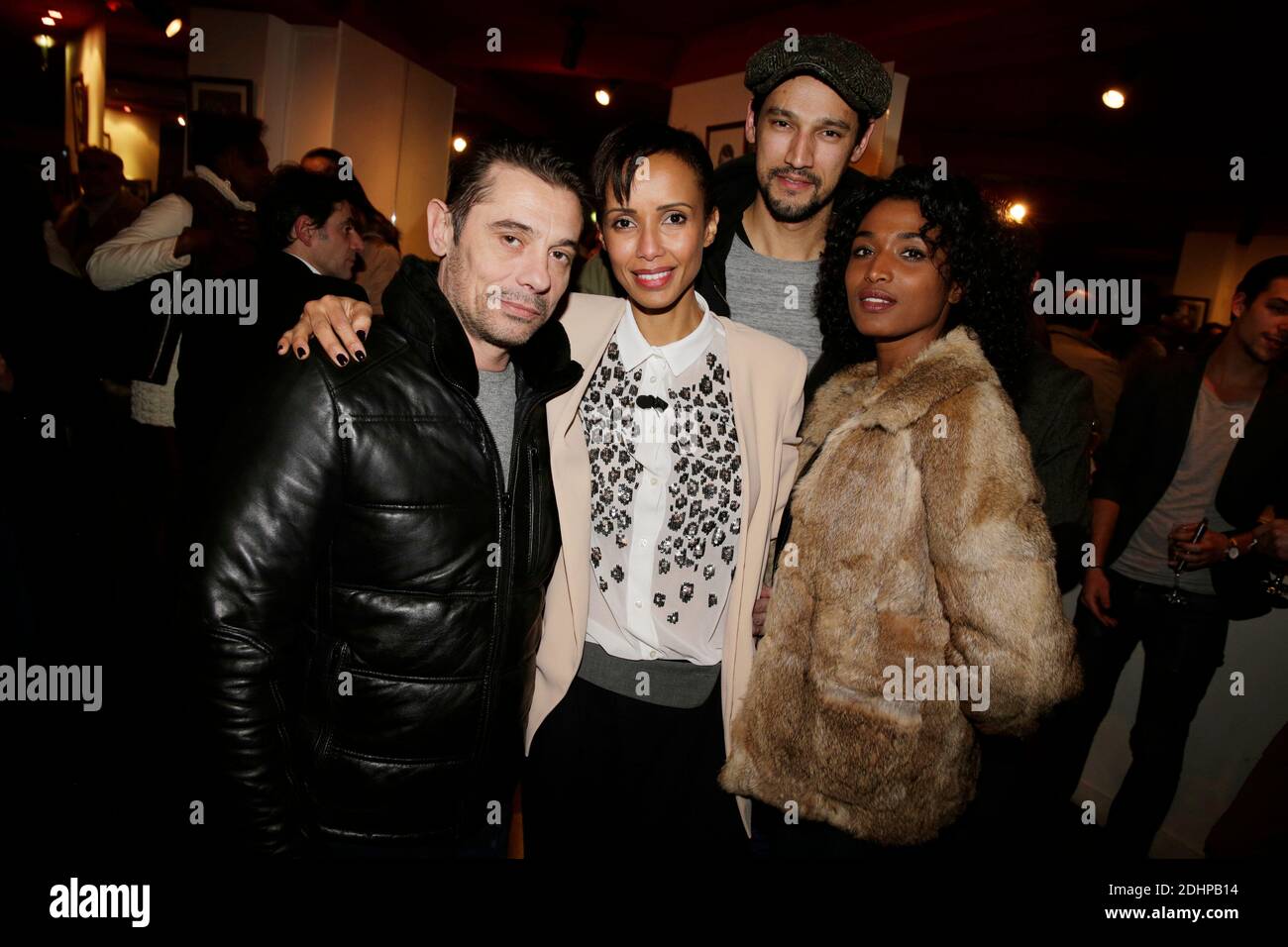 Kool Shen (Bruno Lopes), Sonia Rolland, Stany Coppet Sara Martins lors ...