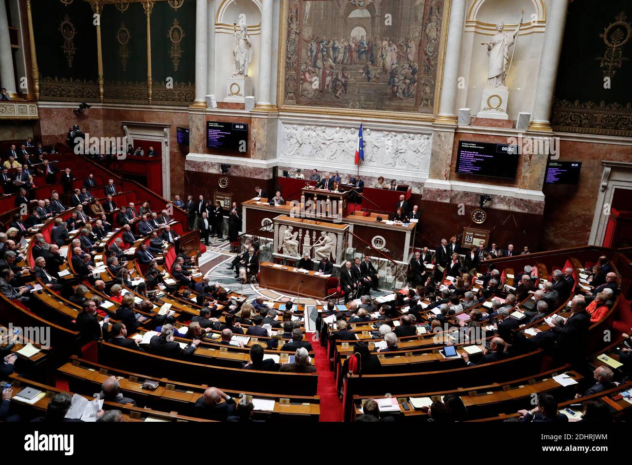 Hemicycle assemblee nationale france Banque de photographies et d’images à haute résolution - Alamy