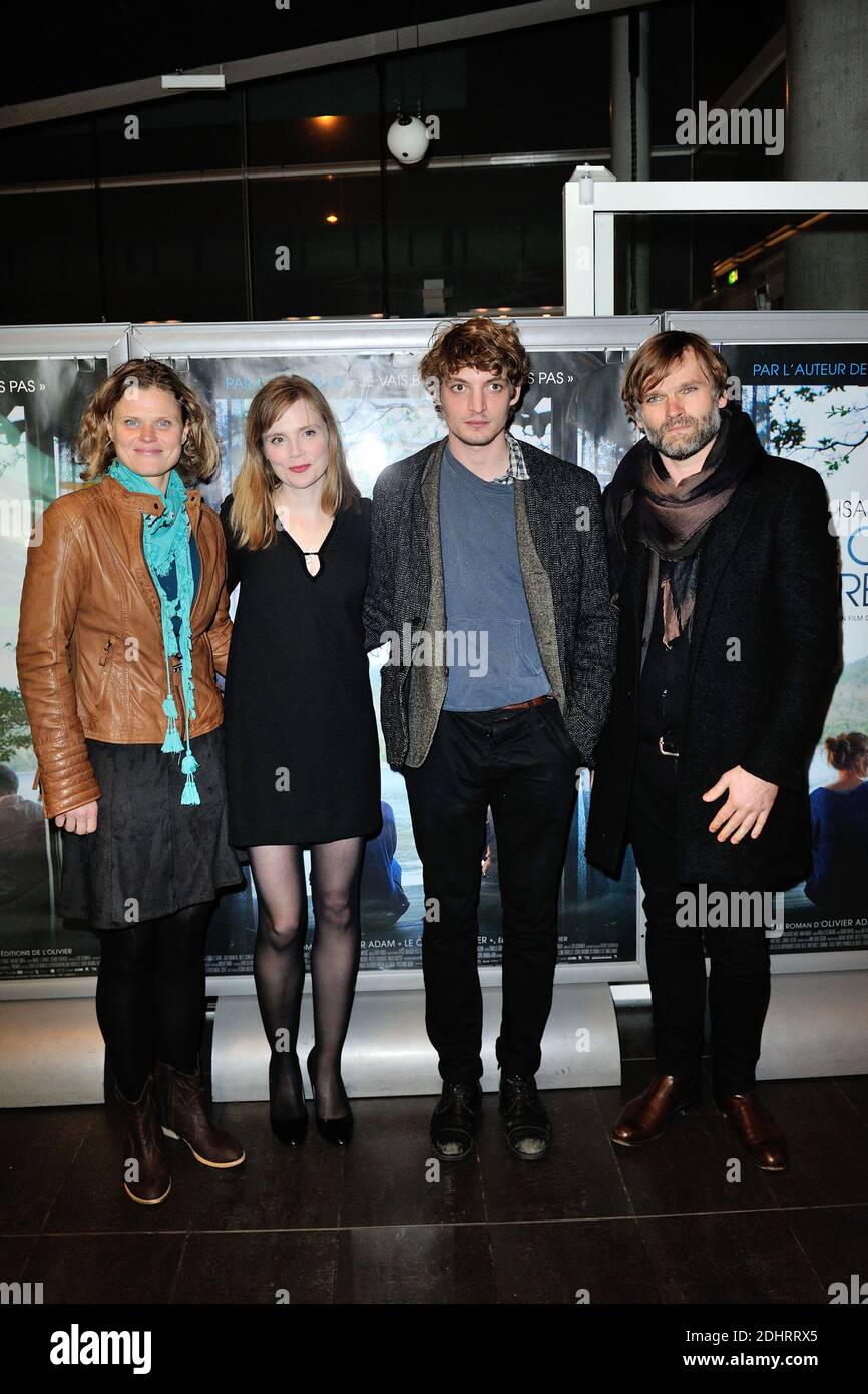 Vanja d'Alcantara, Isabelle Carre, Niels Schneider et Olivier Adam ...