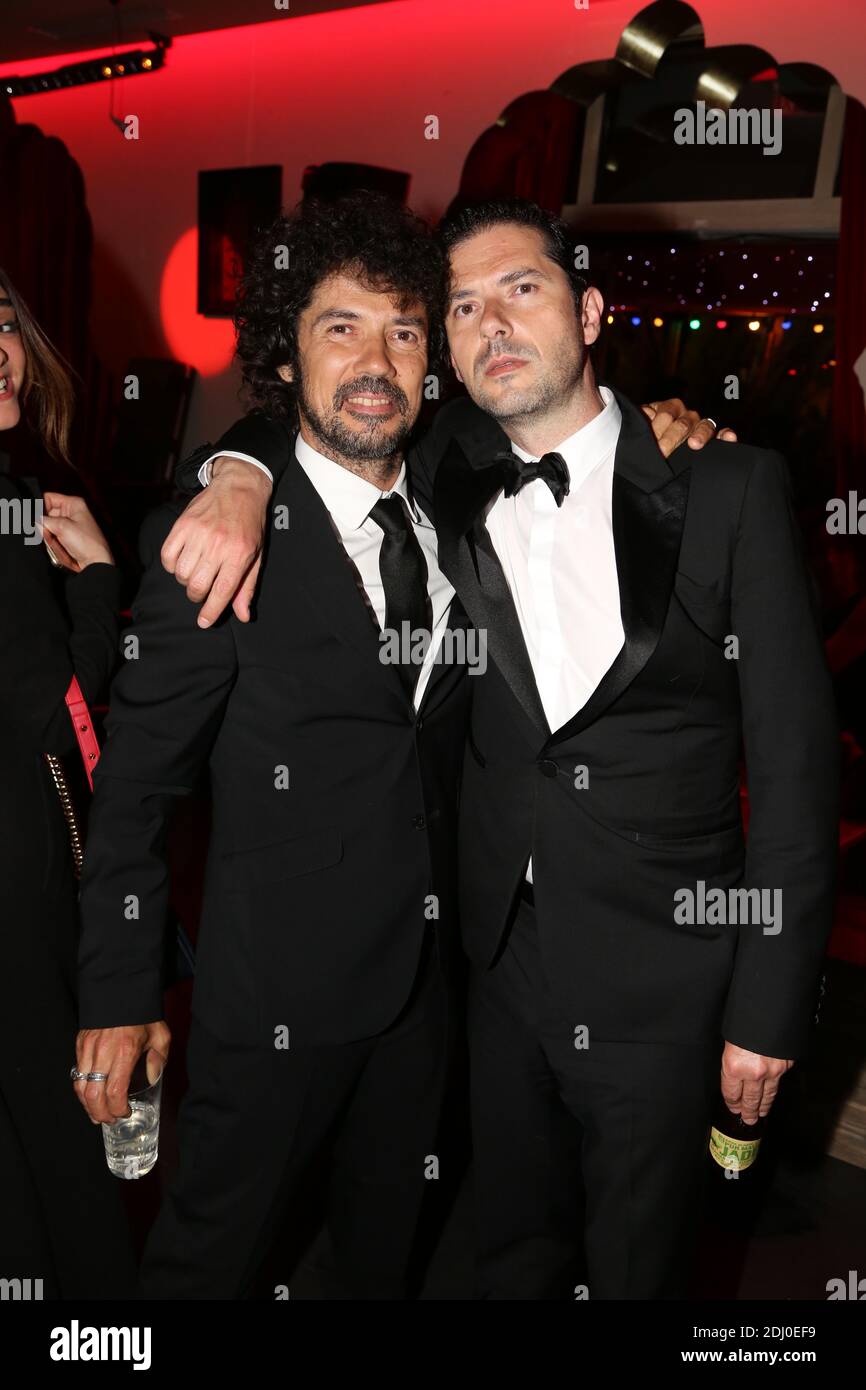 Yarol Poupaud et son frère Melvil Poupaud assistent à la Mano lors du 69e Festival annuel du ...