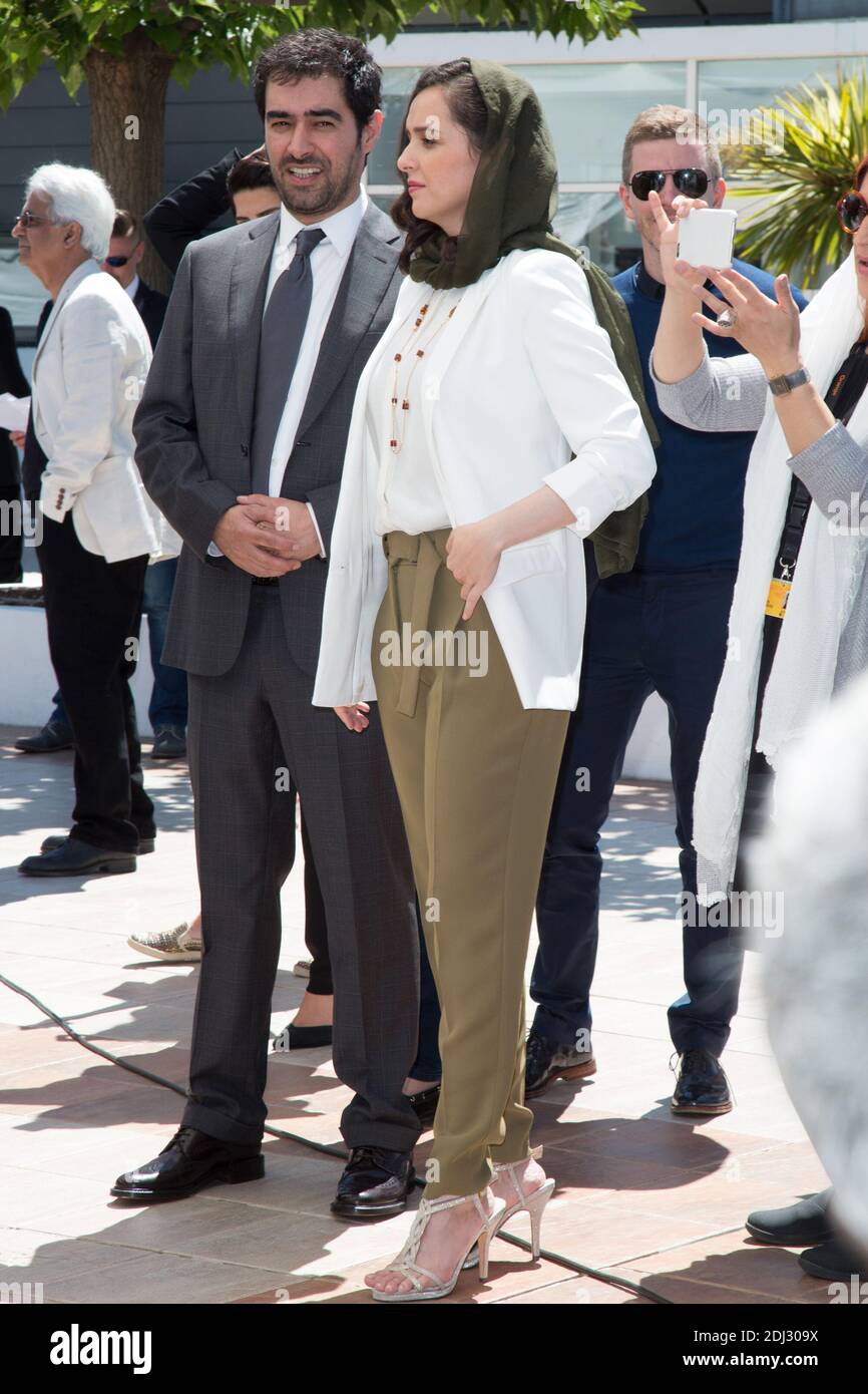 SHAHAB HOSSEINI, TARANEH ALIDOOSTI - CANNES 2016 - PHOTOCALL DU FILM ...