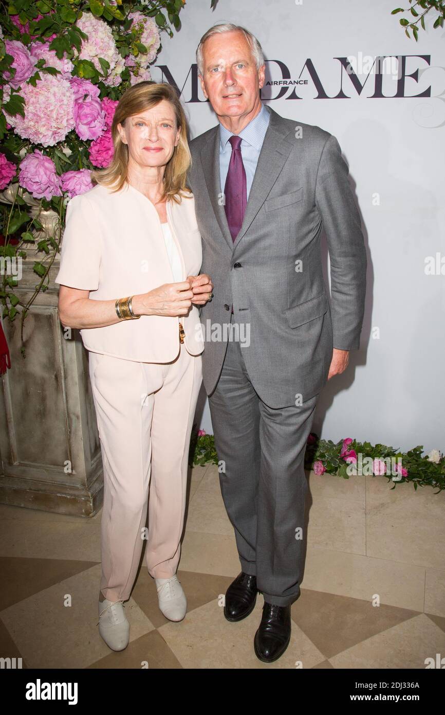 ISABELLE ALTMAYER BARNIER ET MICHEL BARNIER - SOIREE 30 ANS D'AIR ...