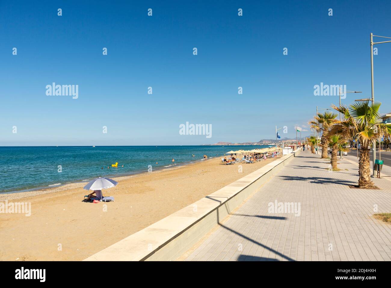 Rethymnon beach Banque de photographies et d’images à haute résolution ...