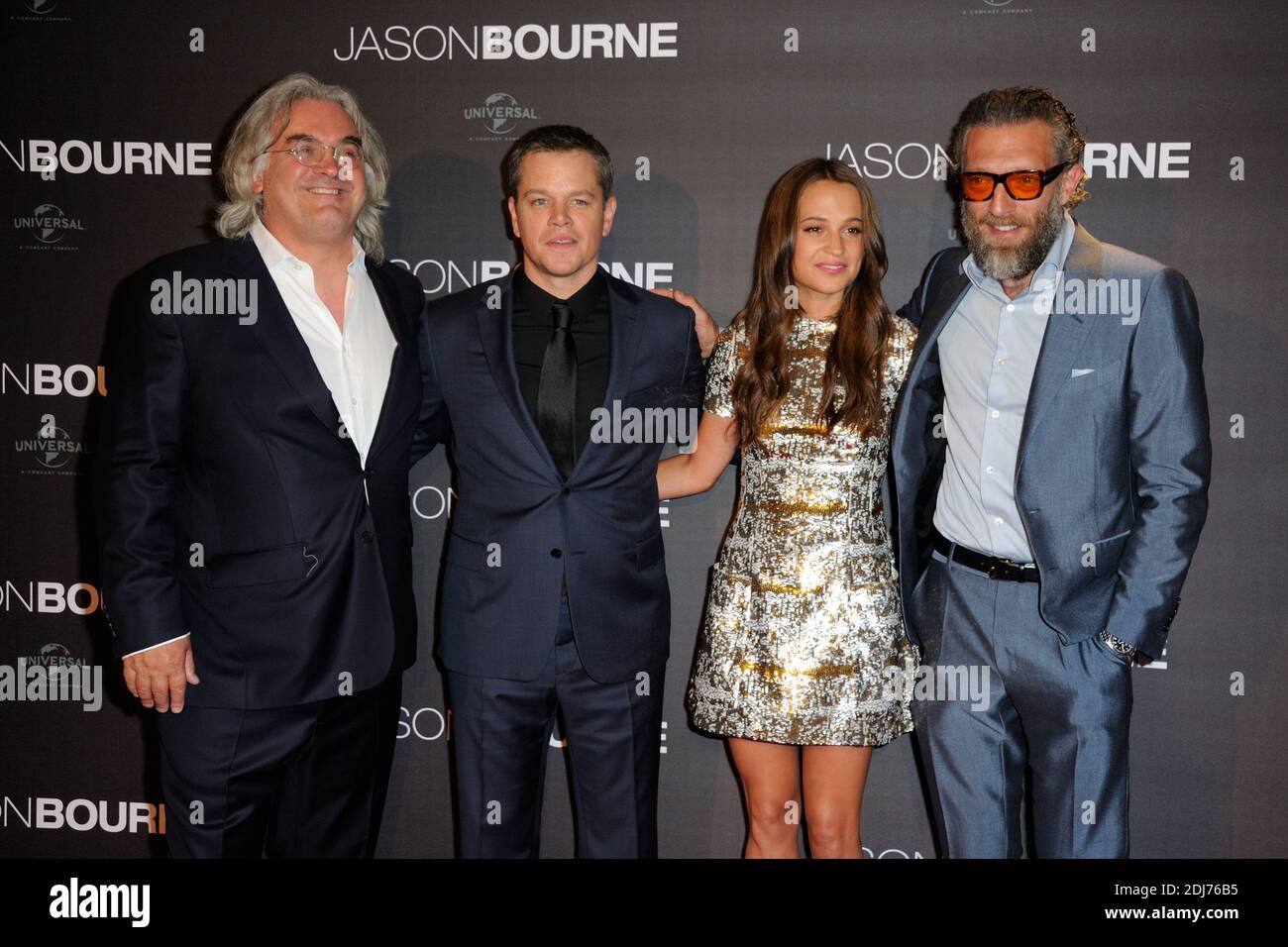 Paul greengrass vincent cassel Banque de photographies et d’images à ...