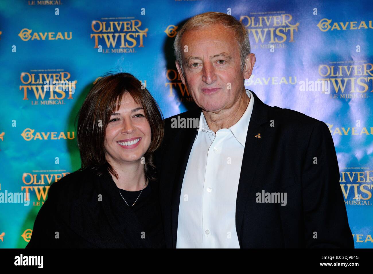 Yann Queffelec et sa femme Servane assistent à la soirée de Gala et ...