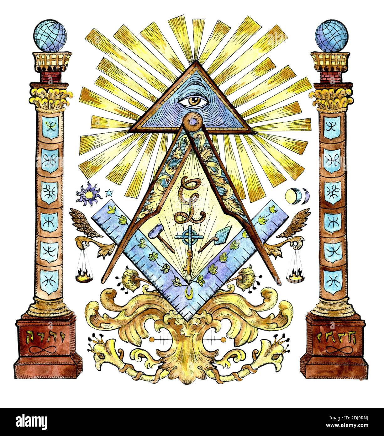 Symboles ésotériques Banque de photographies et d’images à haute ...