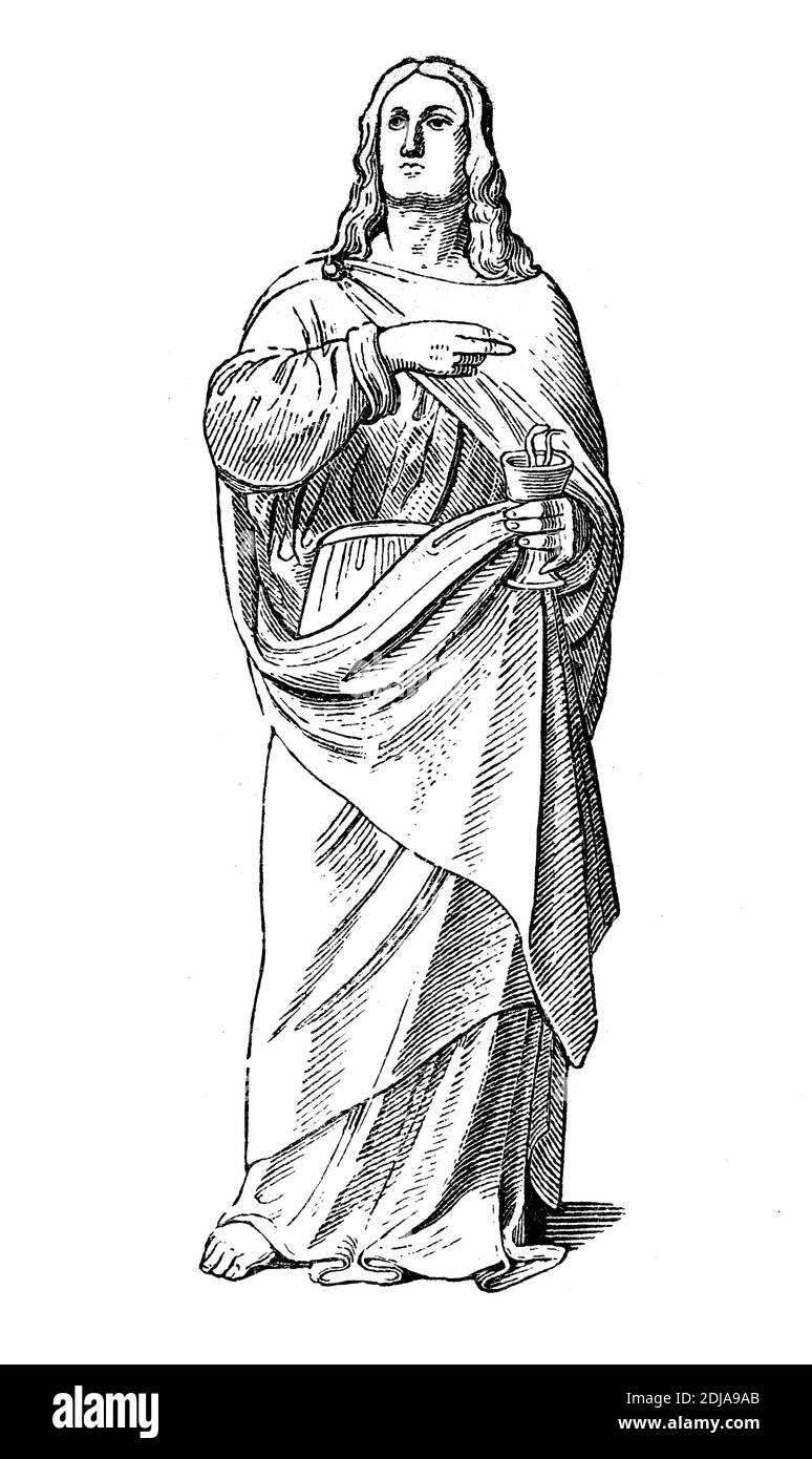 Twelve apostles of jesus christ Banque d'images noir et blanc - Alamy