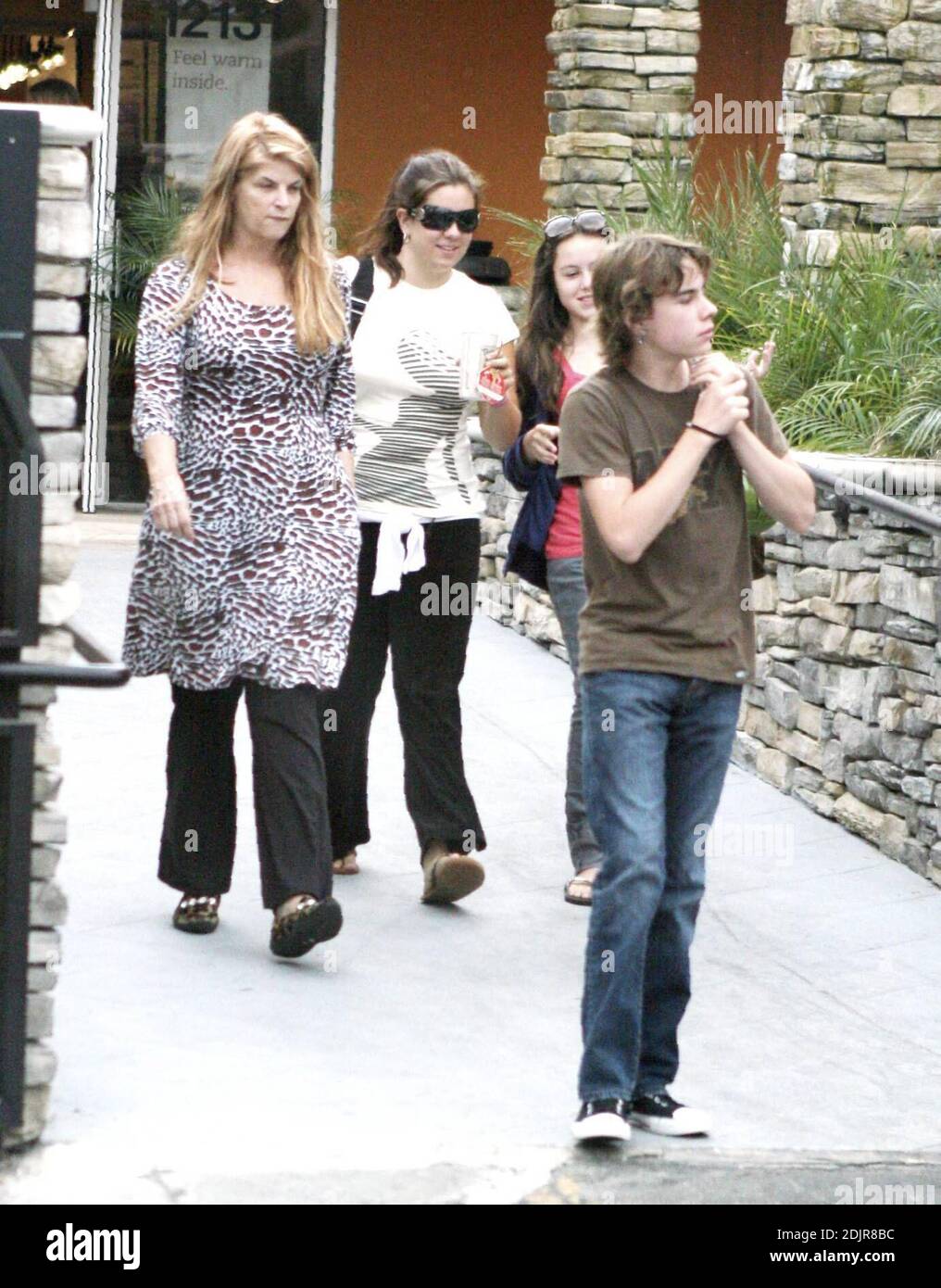 Kirstie alley with lillie price and william true stevenson Banque de ...