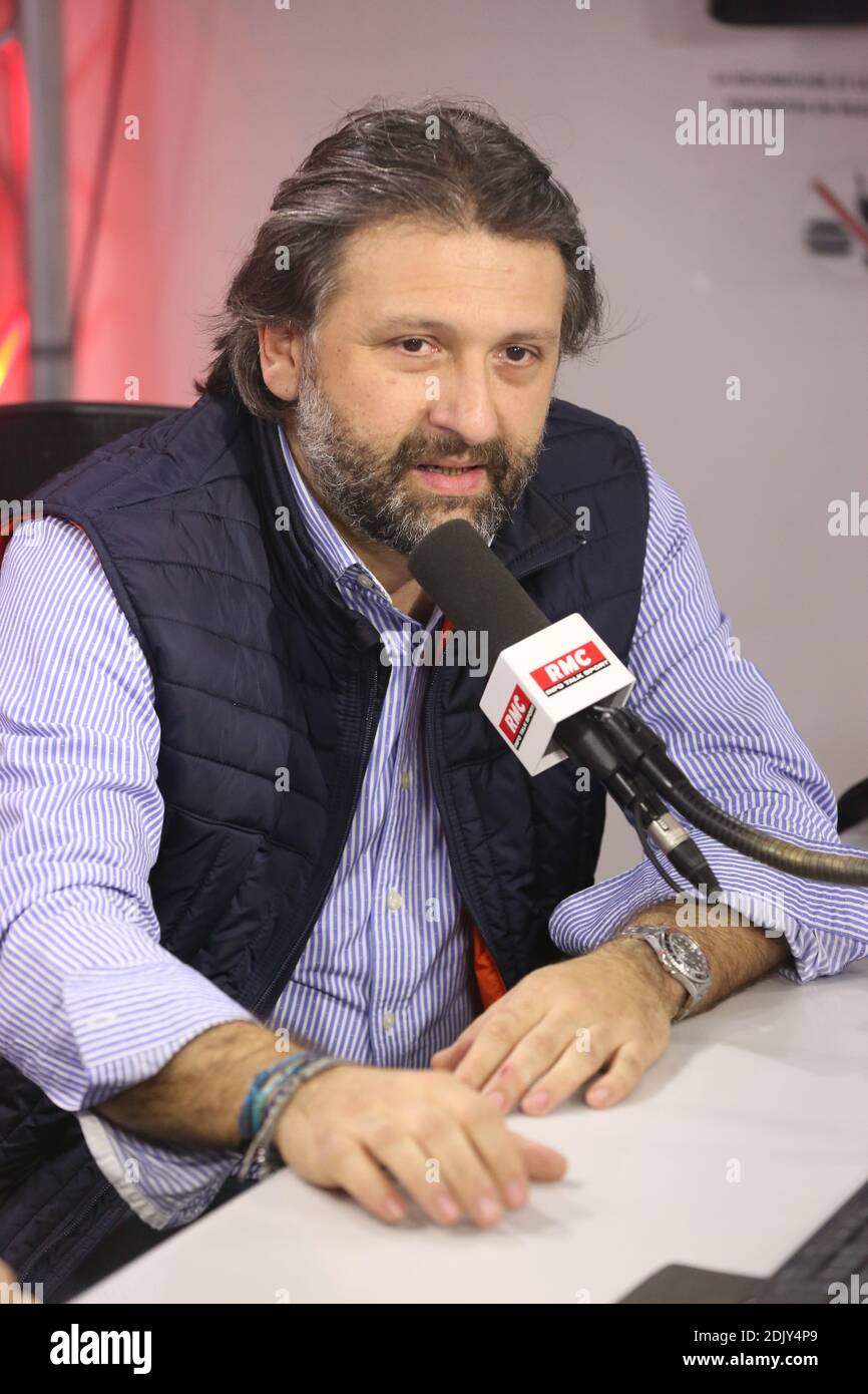 Exclusive - Bruno Doucet at the 'Moscato Show' talk show on RMC Radio ...