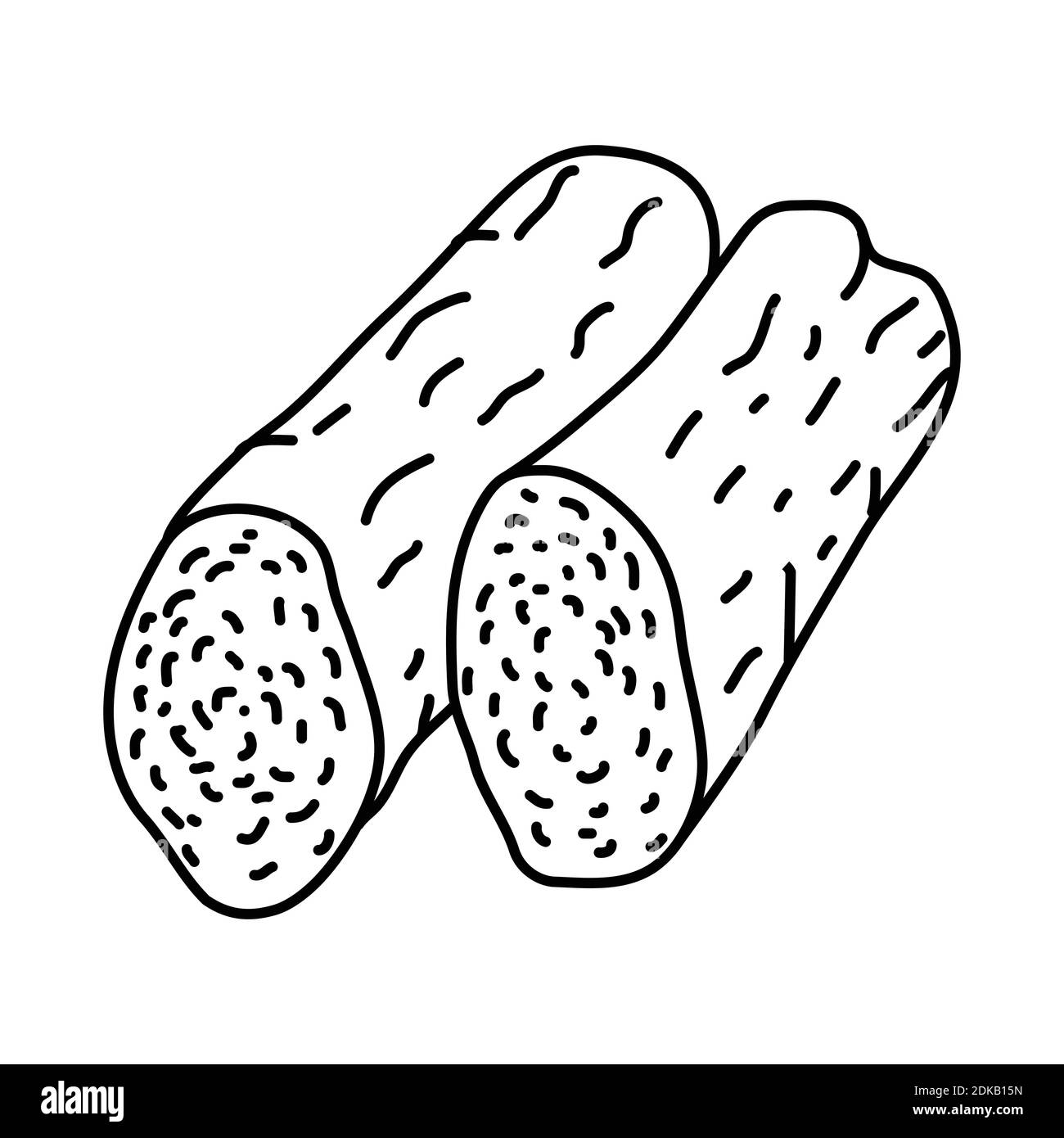 Saucisse de rennes Banque d'images vectorielles - Alamy