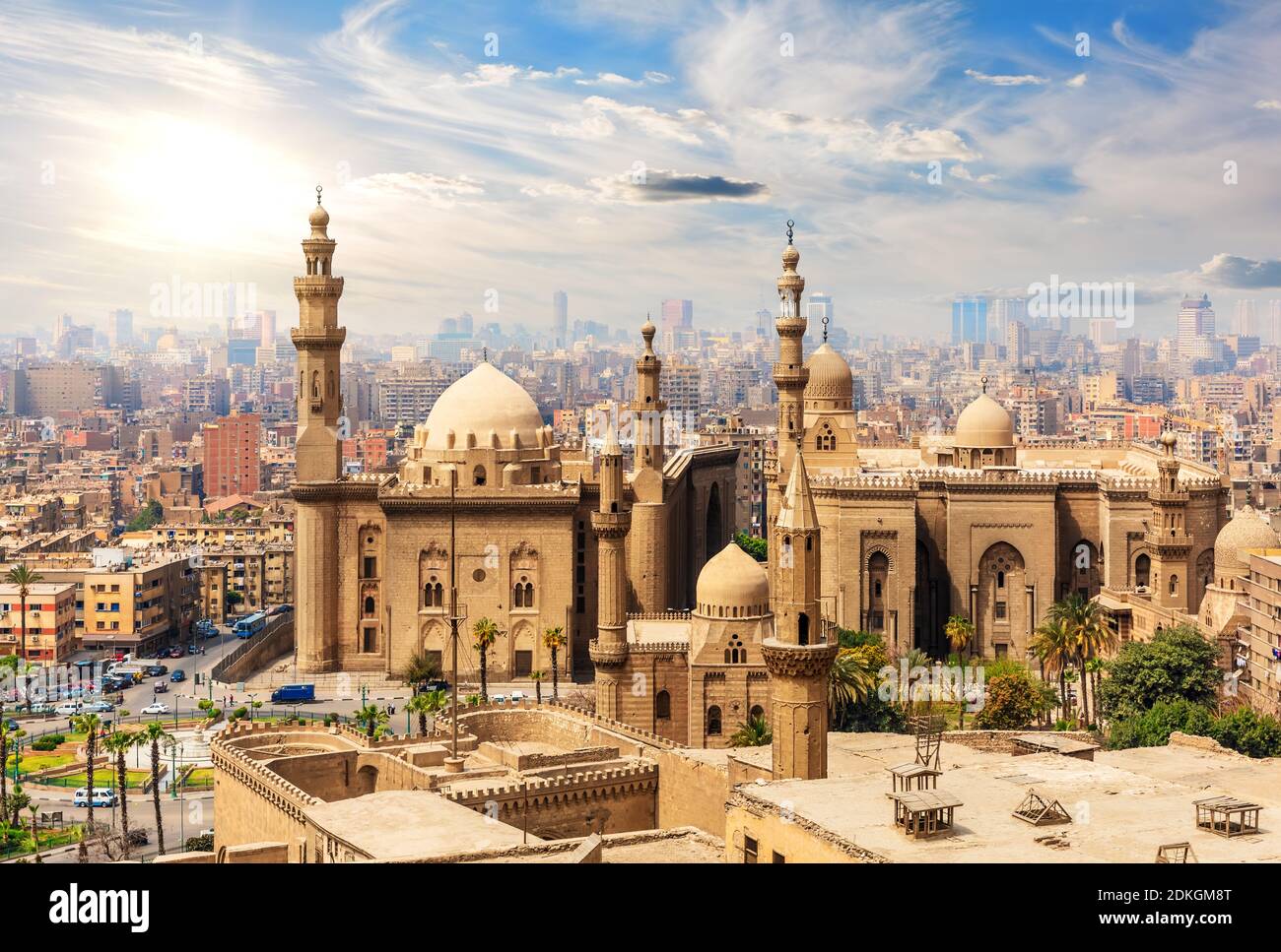 Sultan Hassan Mosque Cairo Banque d'image et photos - Alamy