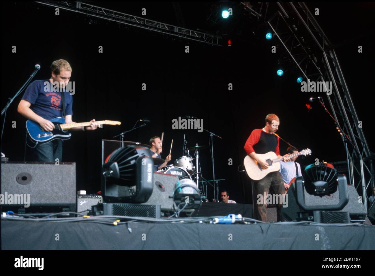 Groupe anglais coldplay 2000 Banque de photographies et d’images à ...
