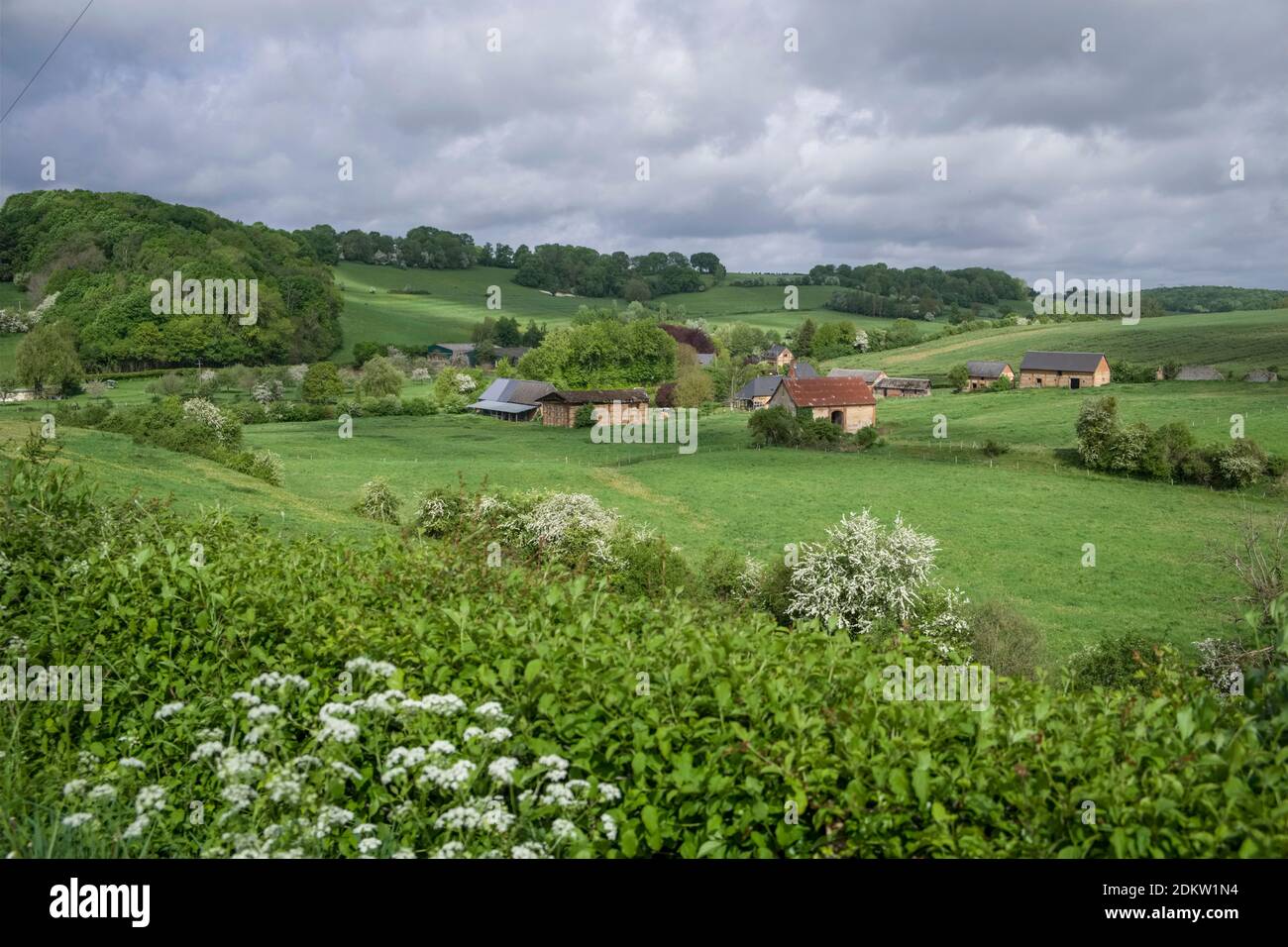 Paysage de bocage Banque de photographies et d’images à haute ...