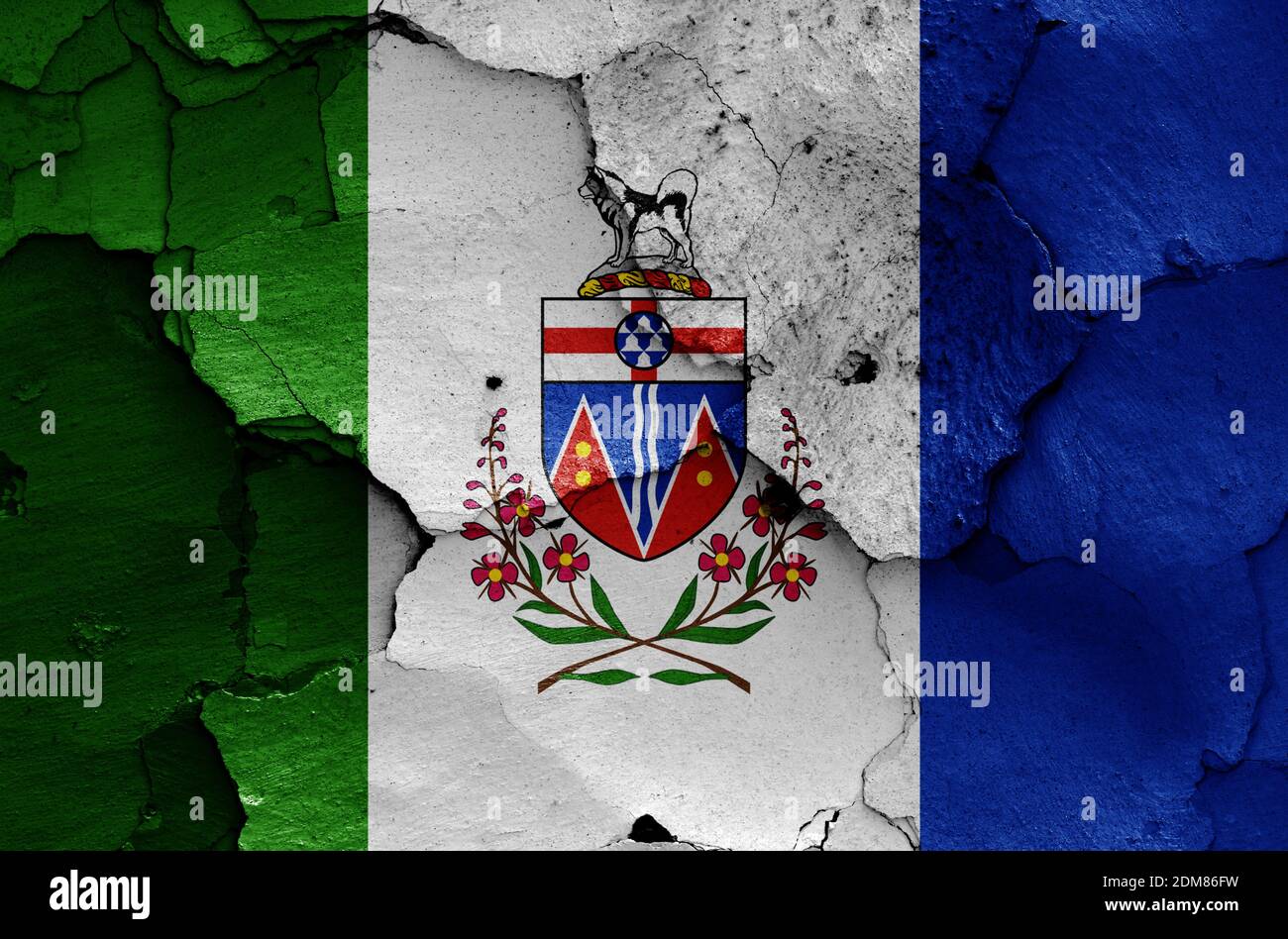 Drapeau Du Yukon Banque d'image et photos - Alamy