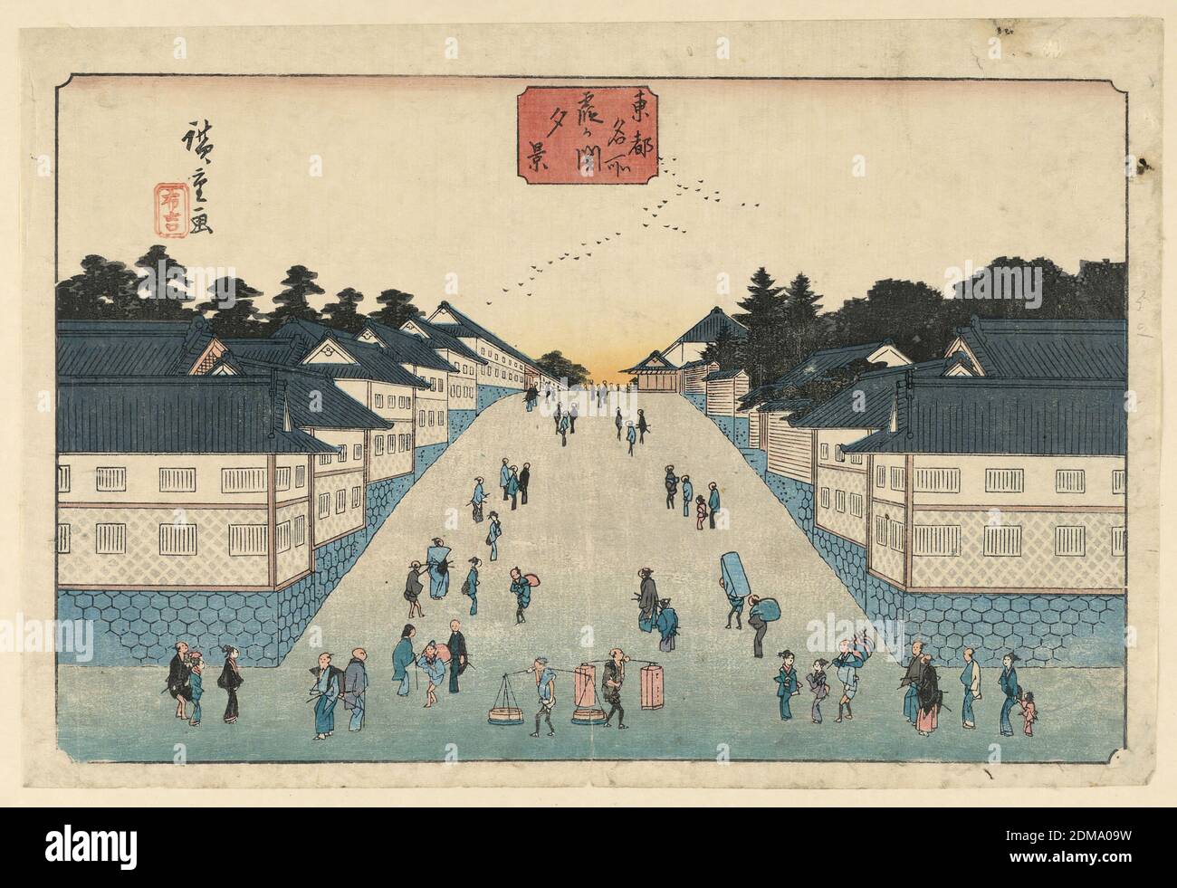 Edo street Banque de photographies et d’images à haute résolution - Alamy