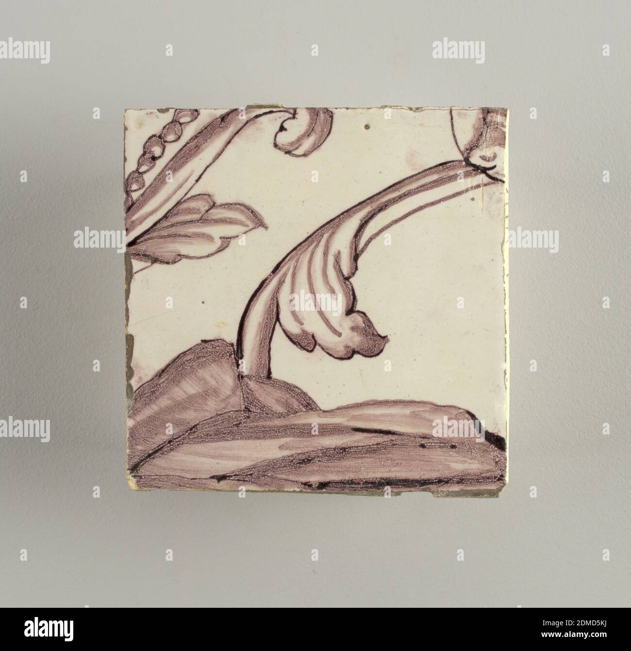 Façade murale, faïence émaillée, sous-glaçure, rectangle horizontal ...