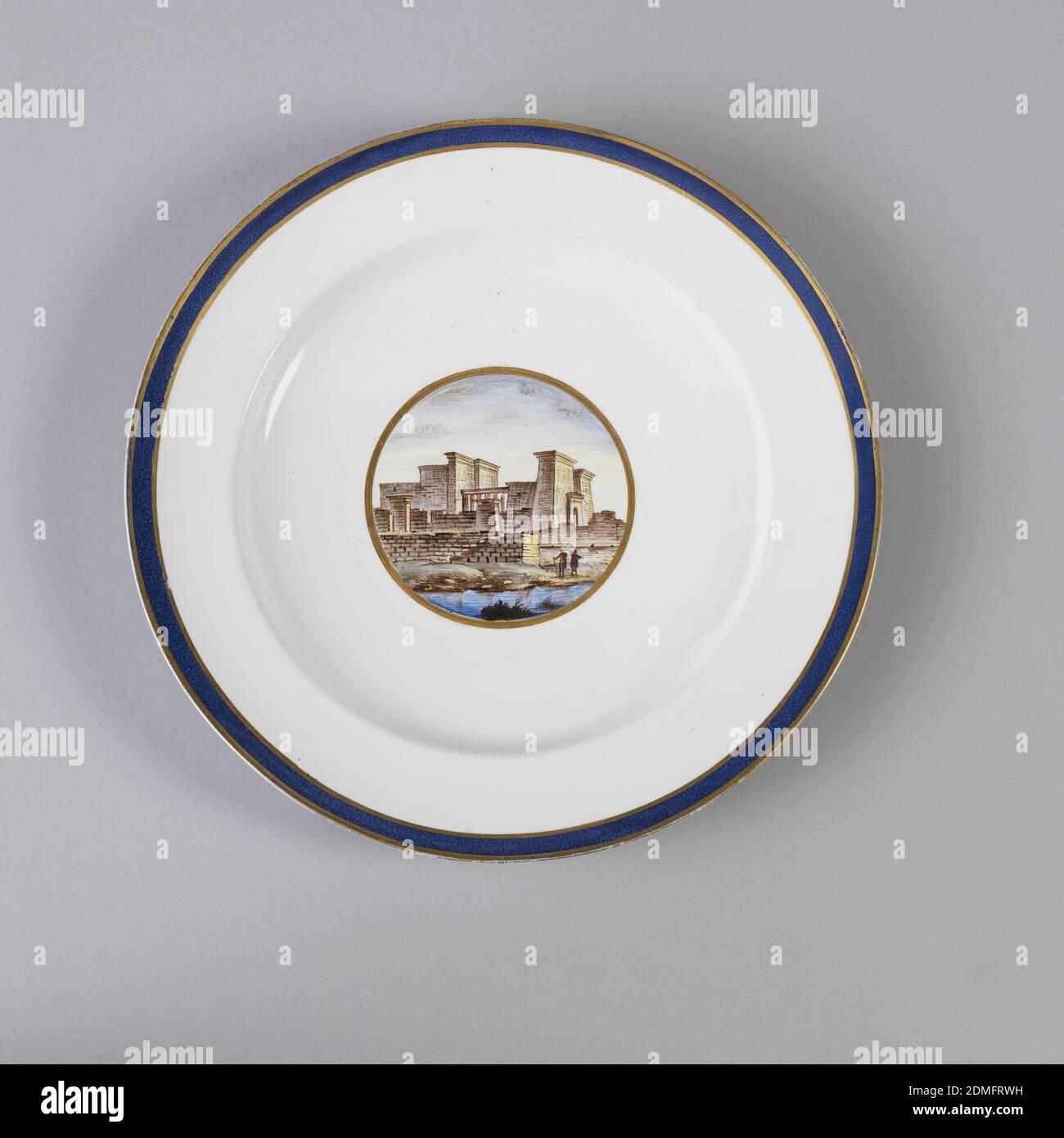 Plaque, Doccia Porcelain Factory, italienne, établie en 1735 ...