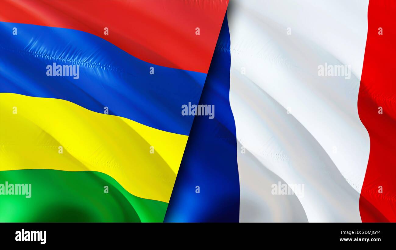 Drapeau maurice france Banque de photographies et d’images à haute ...